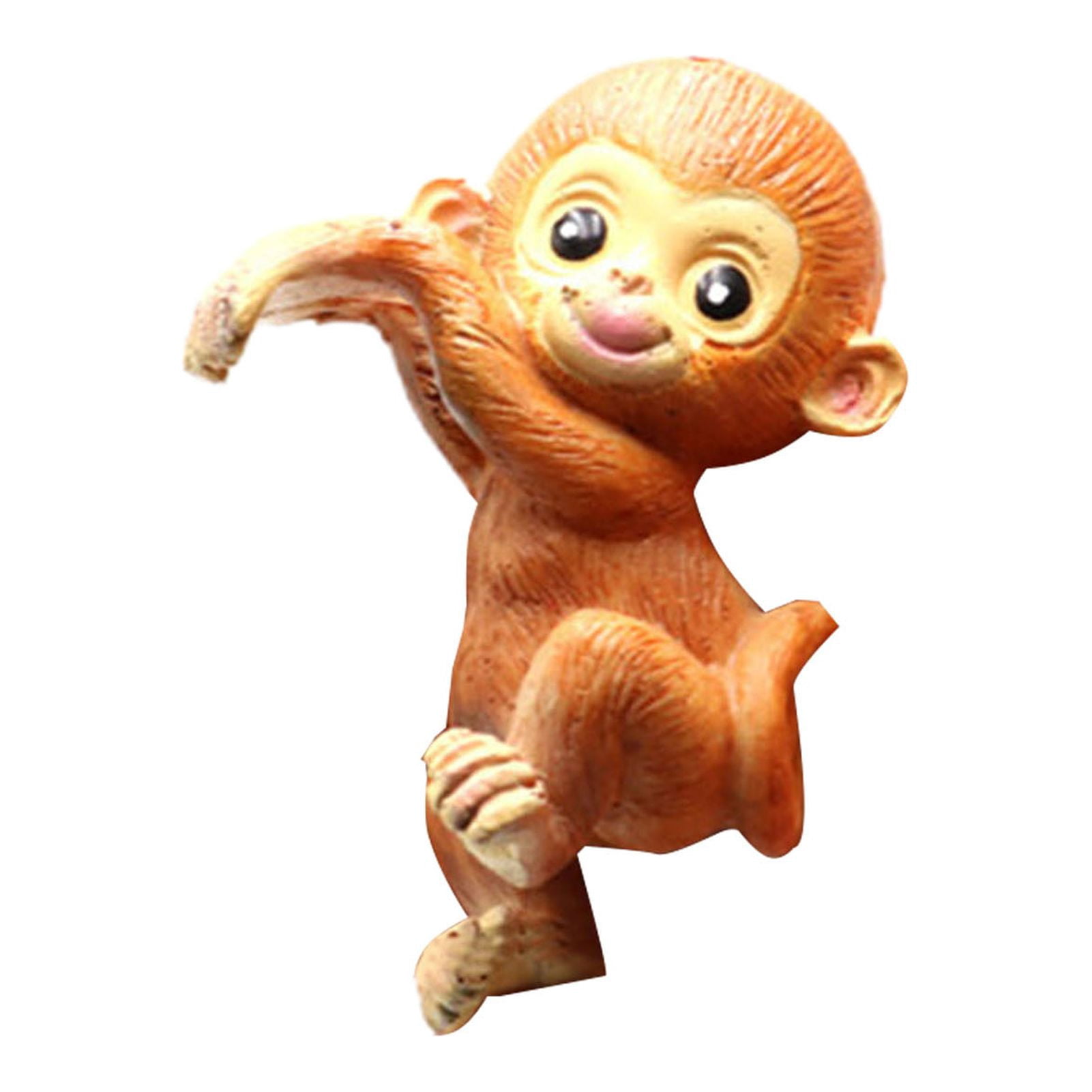 Monkey Figurine Realistic Vivid Appearance - Cartoon Detailed High ...