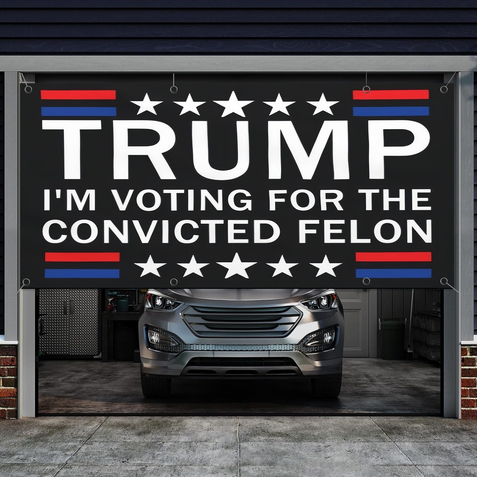 Monkey Flag for Room Garage Door Decorations Garage Banners For Eye ...