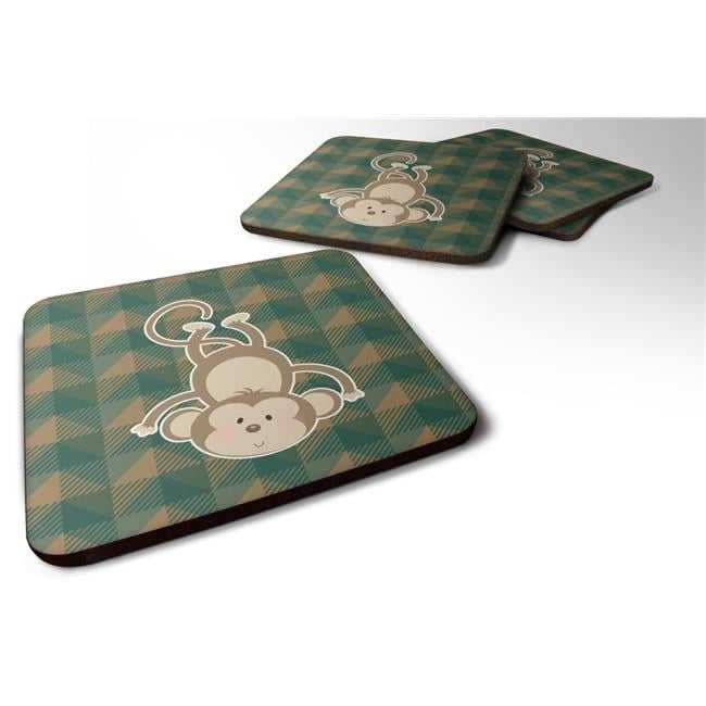 Monkey Foam Coasters - Set of 4 - Walmart.com