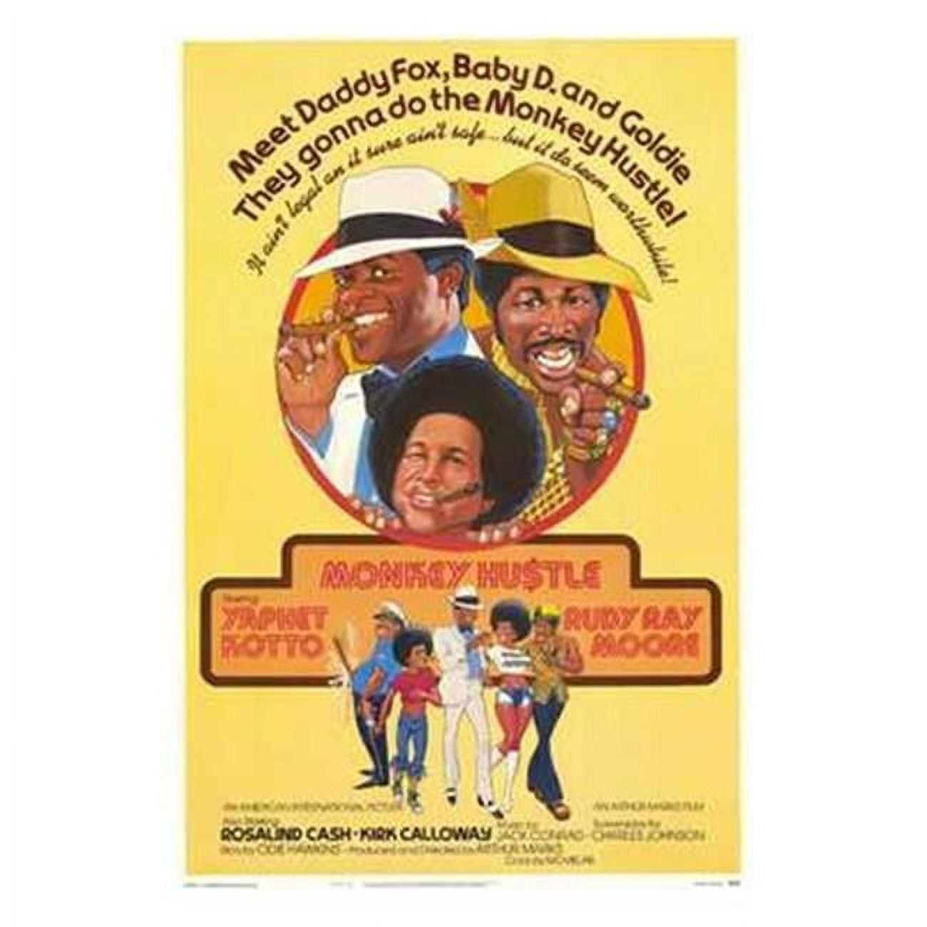 Monkey Hustle Movie Poster - 11 x 17 in. - Walmart.com