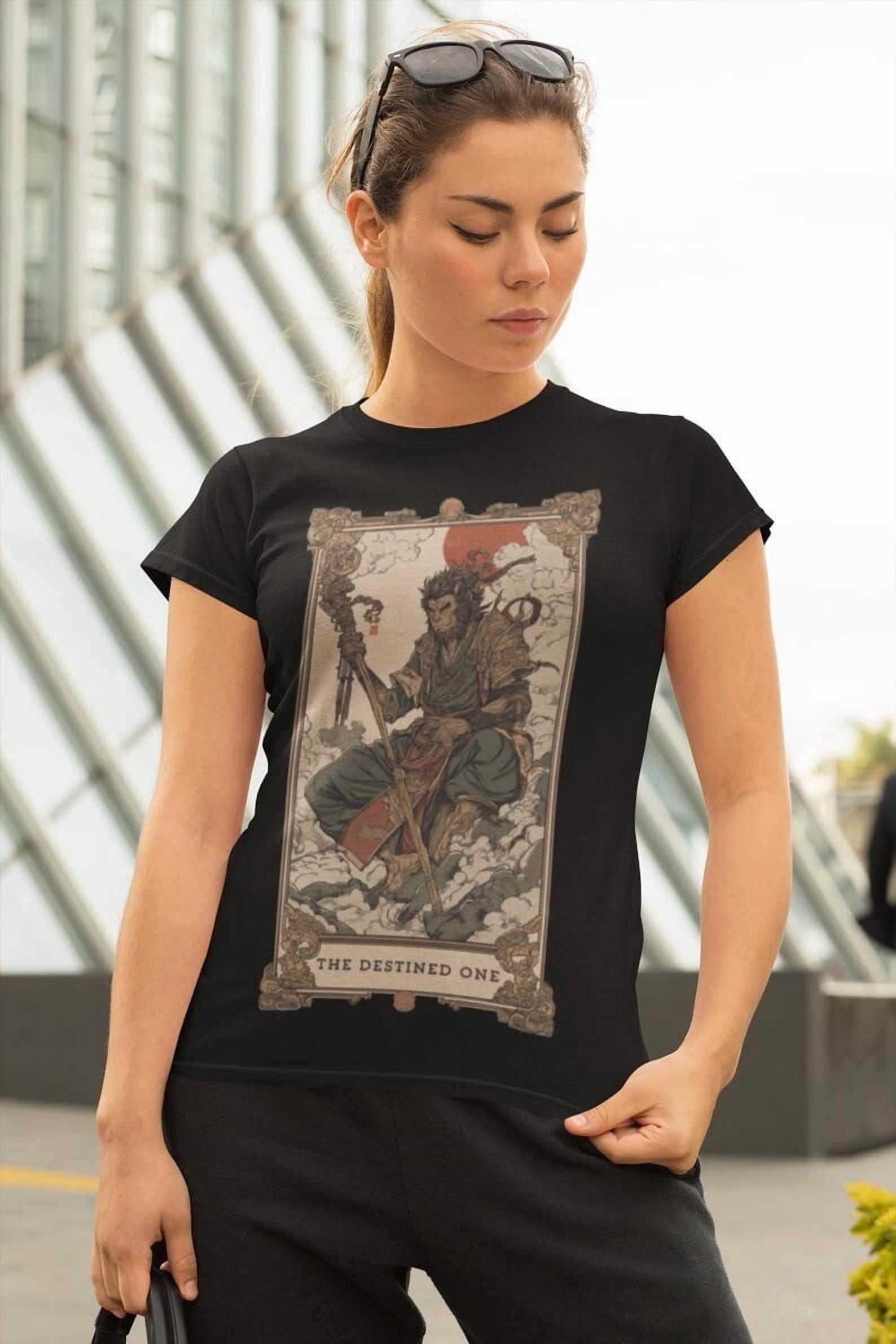 Monkey King Sun Wukong Ancient Chinese Mythology T- Shirt, Unisex Tees ...