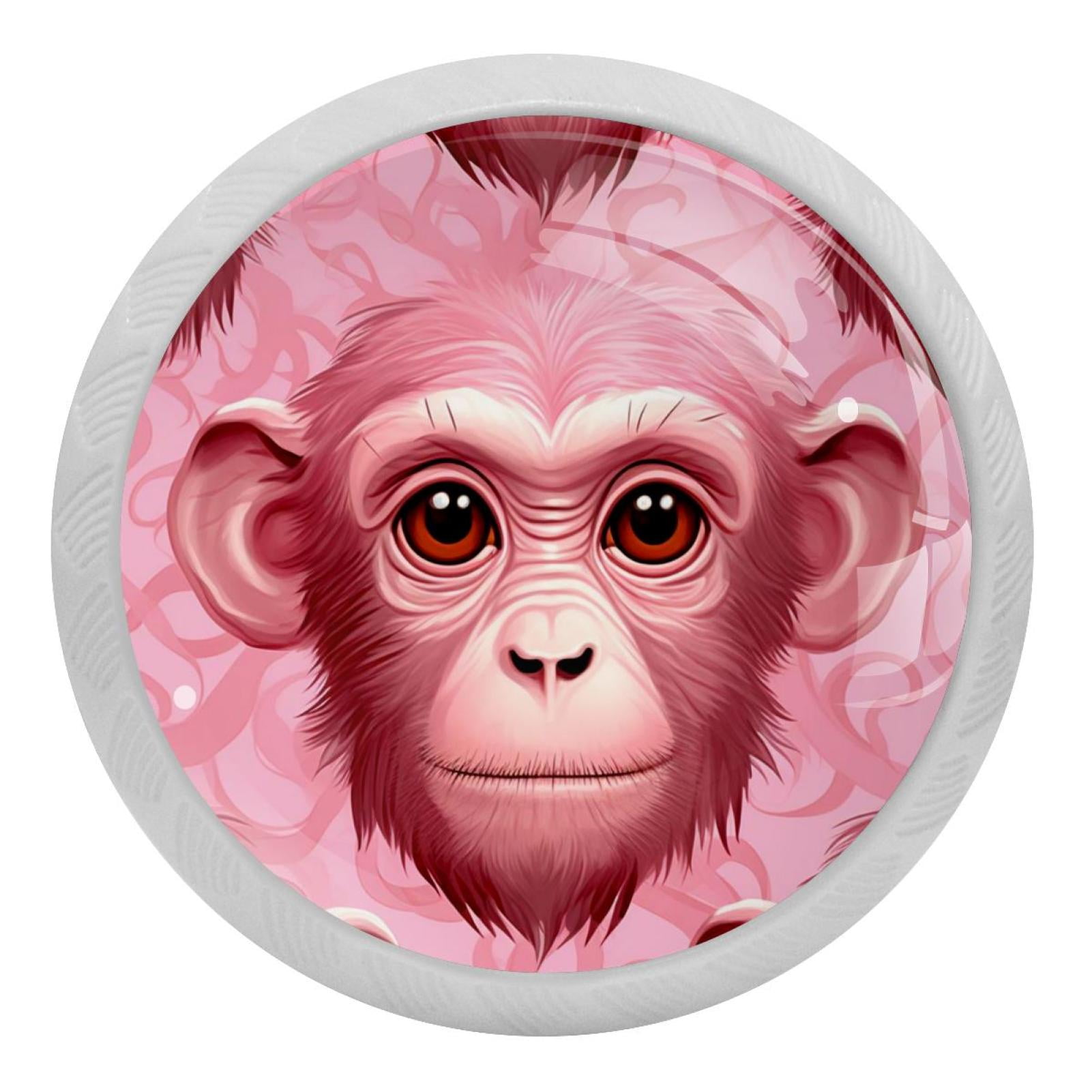 Monkey Kitchen Hardware: Fluorescent Drawer Pulls - Round 4-Pack, Glow ...