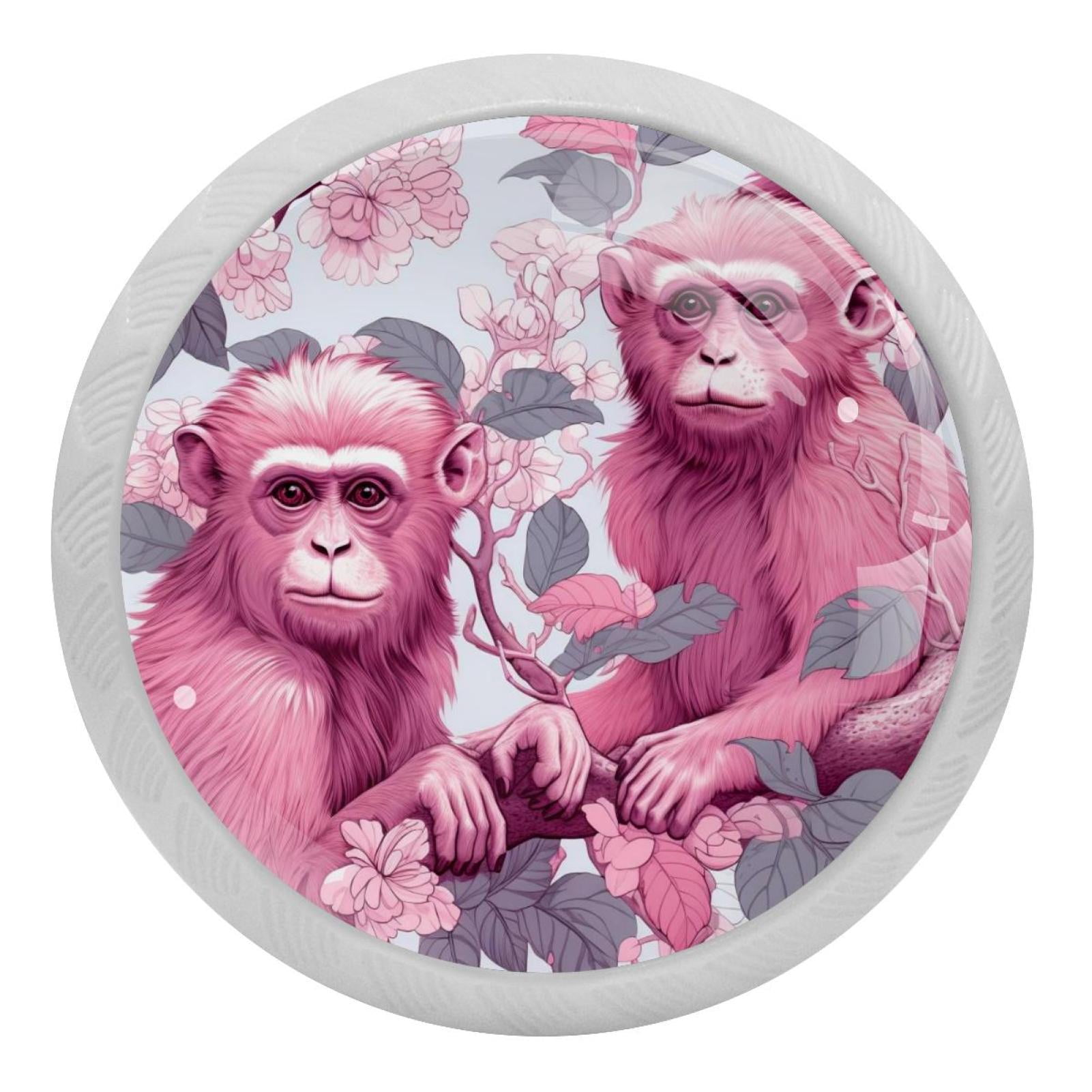 Monkey Kitchen Hardware: Fluorescent Drawer Pulls - Round 4-Pack, Glow ...