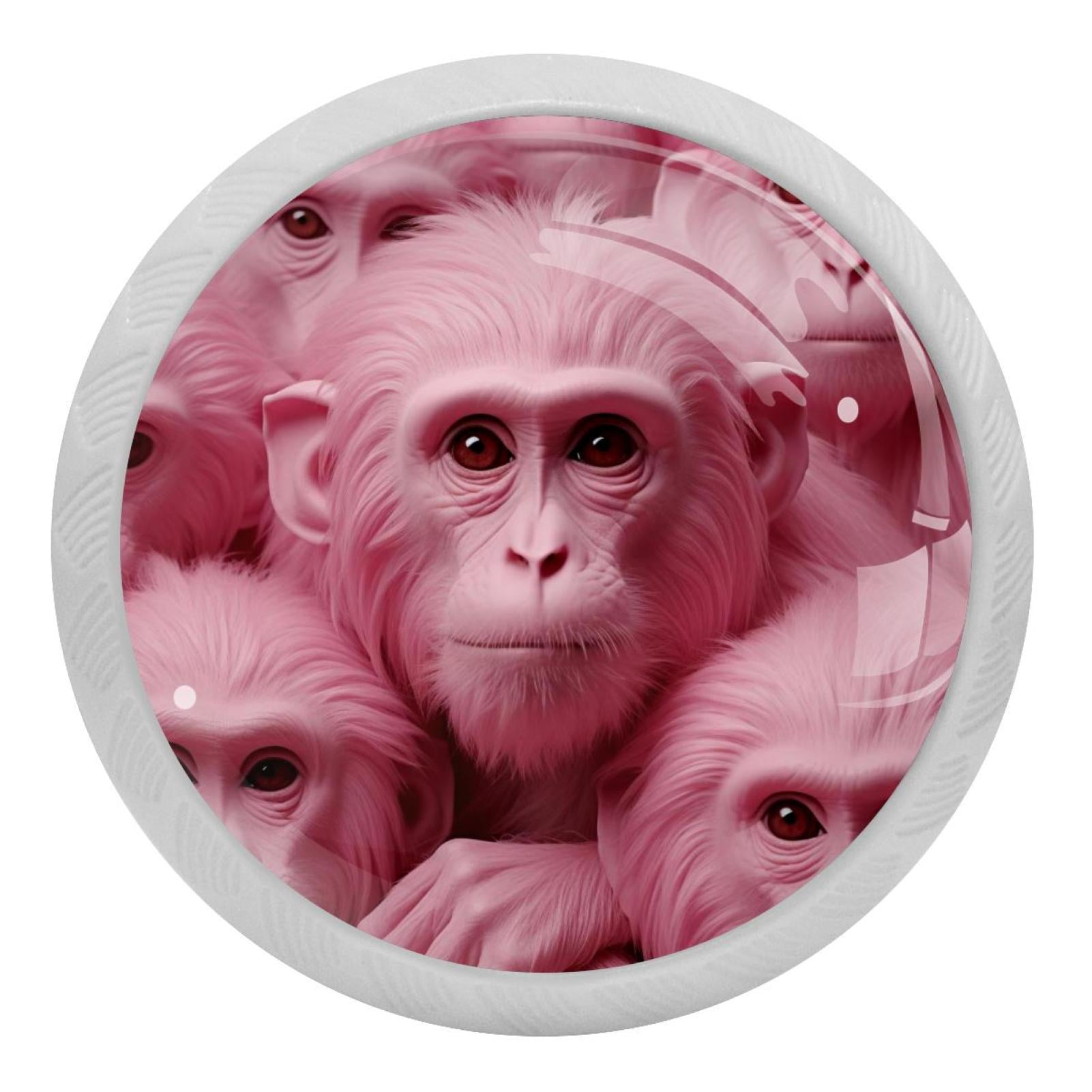 Monkey Kitchen Hardware: Fluorescent Drawer Pulls - Round 4-Pack, Glow ...