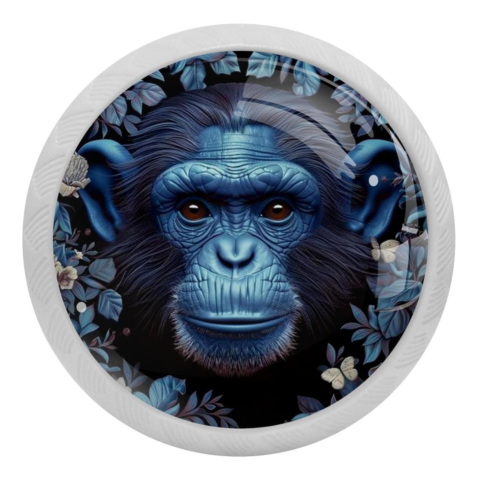 Monkey Kitchen Hardware: Fluorescent Drawer Pulls - Round 4-Pack, Glow ...