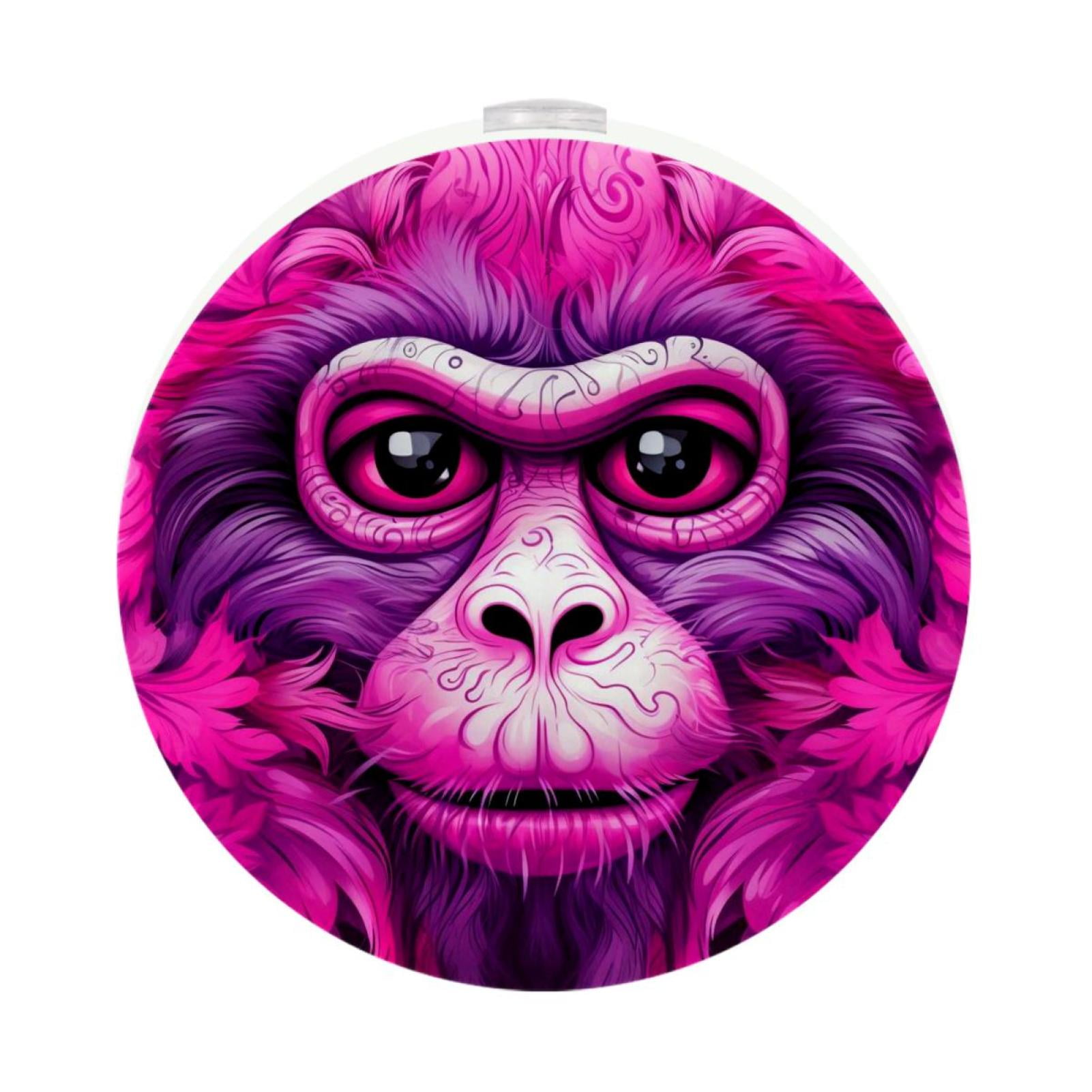 Monkey LED Round Night Light-2PCS: Compact and Energy-Efficient ...