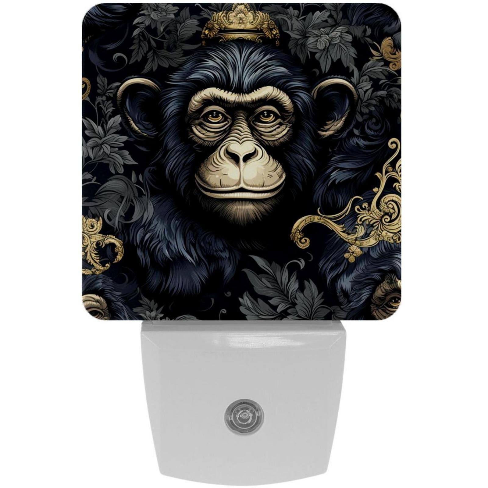 Monkey LED Square Night Lights: Compact and Energy-Efficient ...