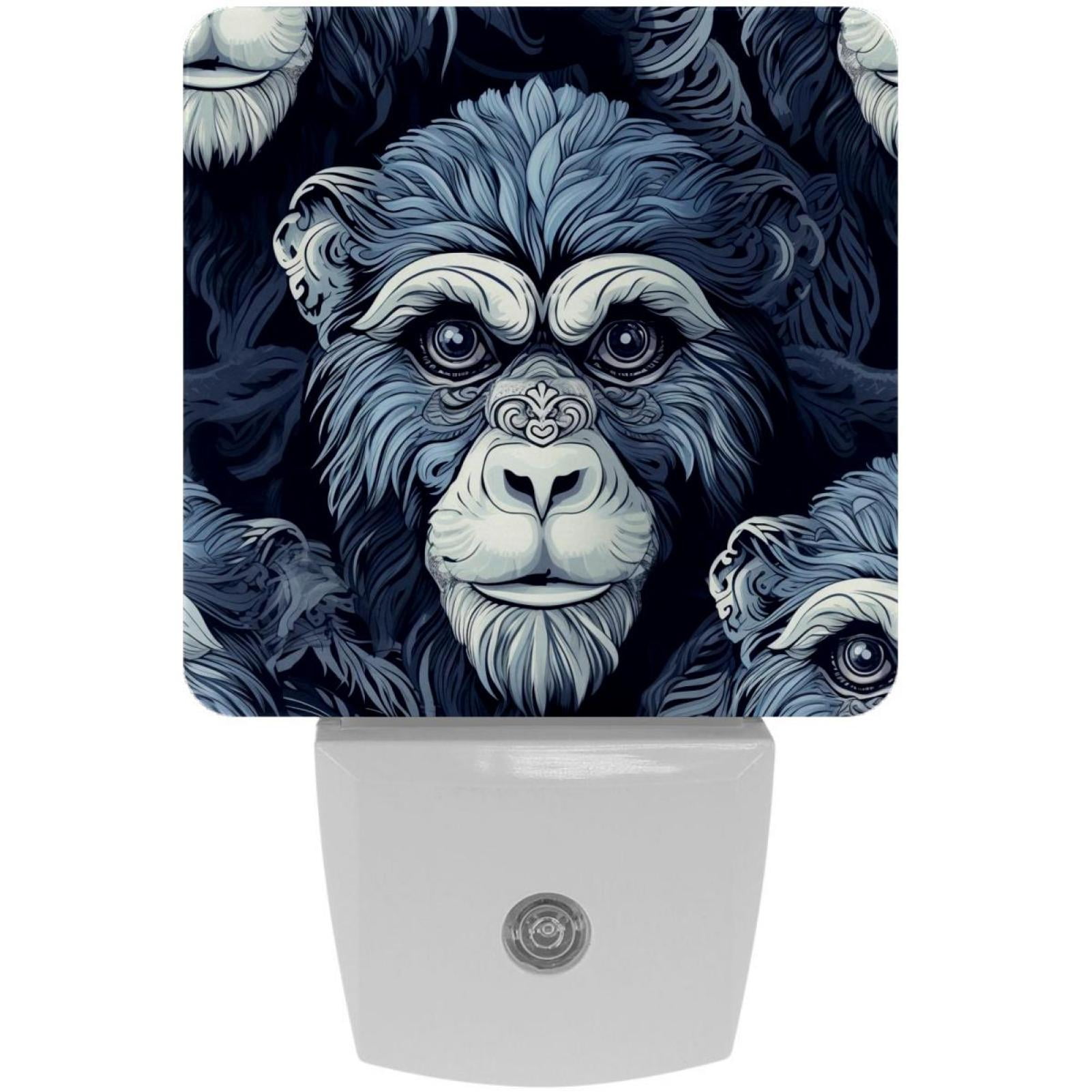 Monkey LED Square Night Lights - Elegant and Energy Efficient Lighting ...