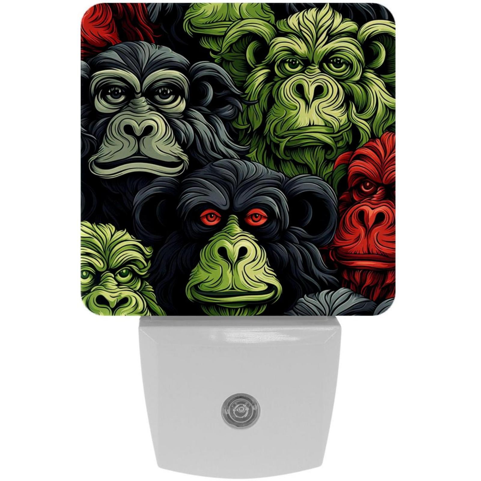 Monkey LED Square Night Lights - Energy Efficient and Contemporary ...