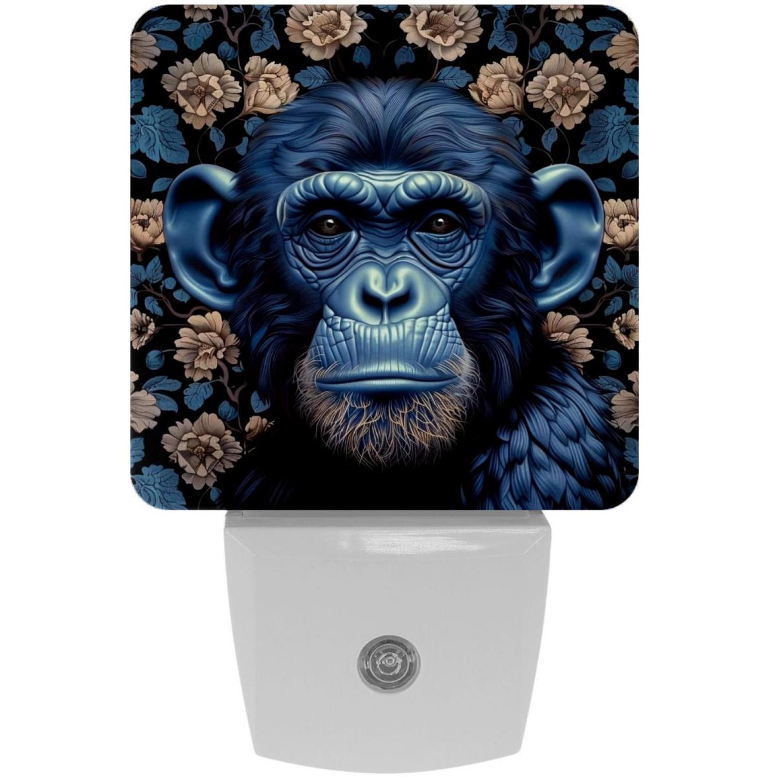 Monkey LED Square Night Lights - Energy Efficient and Stylish Bedroom ...