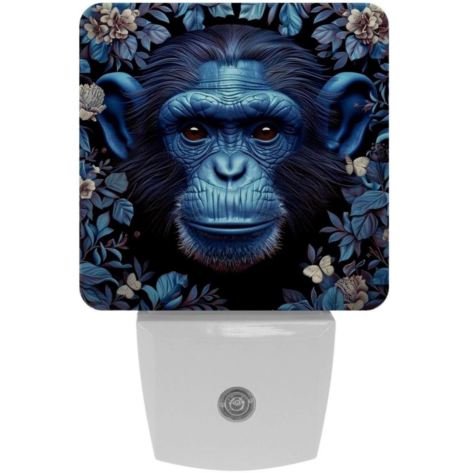 Monkey LED Square Night Lights - Energy Efficient and Stylish Bedroom ...