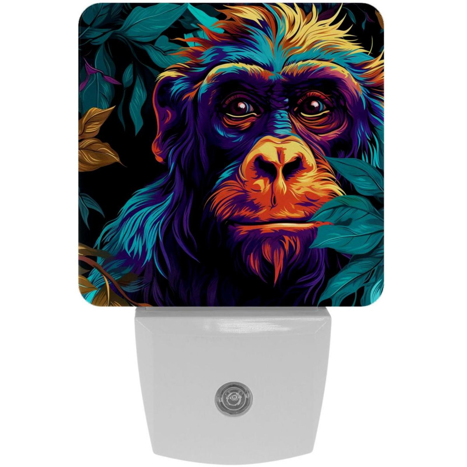 Monkey LED Square Night Lights- Energy Efficient and Stylish ...