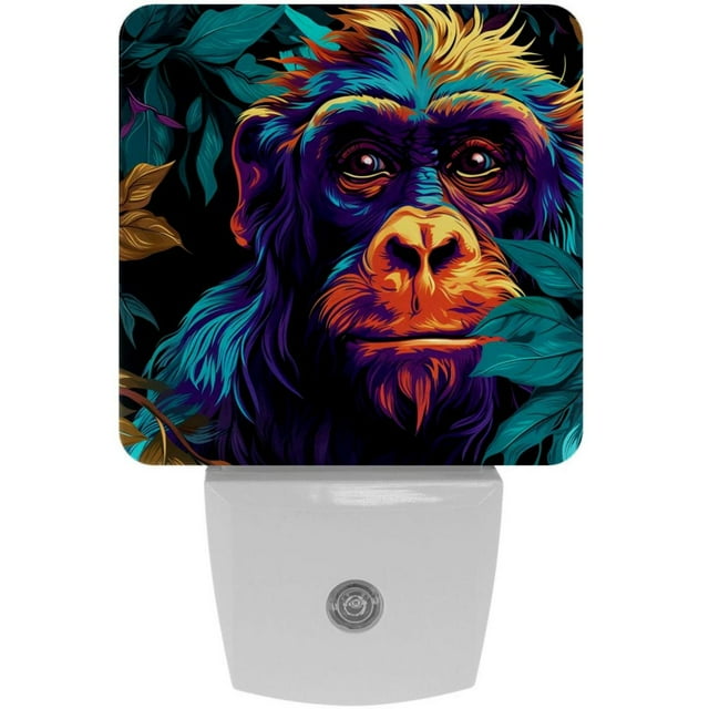 Monkey LED Square Night Lights- Energy Efficient and Stylish ...