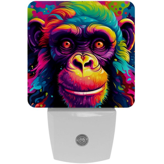 Monkey LED Square Night Lights- Energy Efficient and Stylish ...
