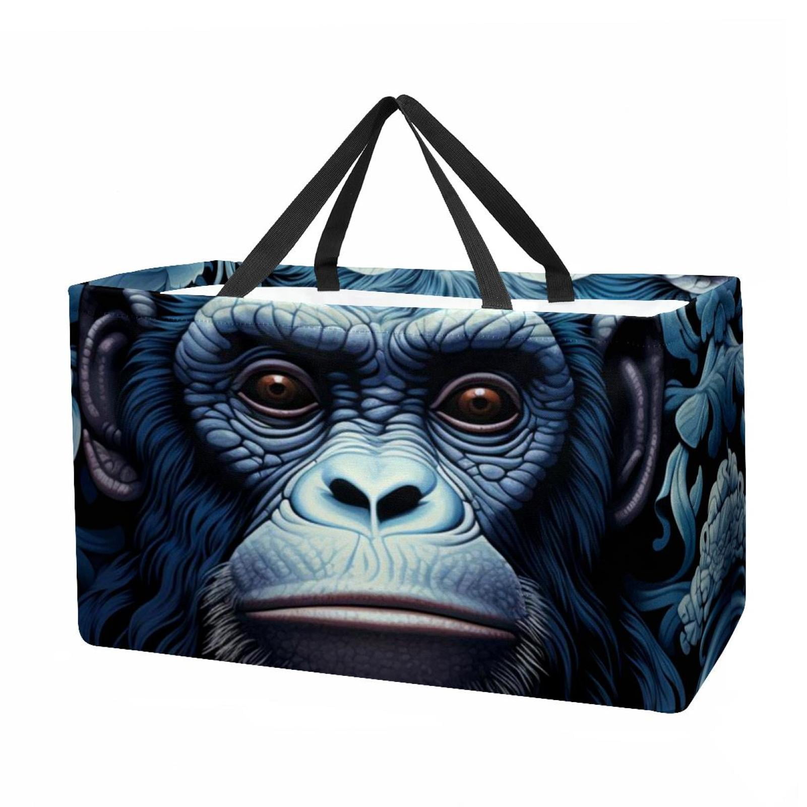 Monkey Large Oxford Cloth Laundry Organizer Cube Organizer Easter ...