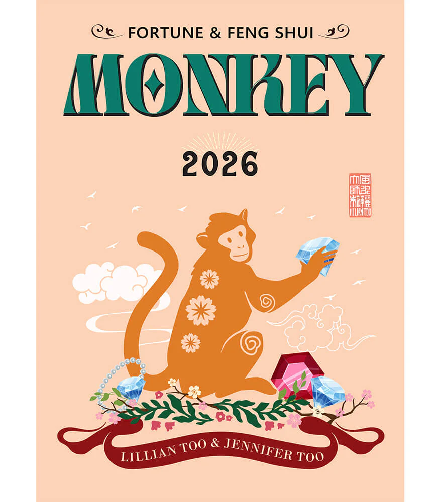 Monkey - Lillian Too & Jennifer Too Fortune & Feng Shui 2026 - Walmart.com