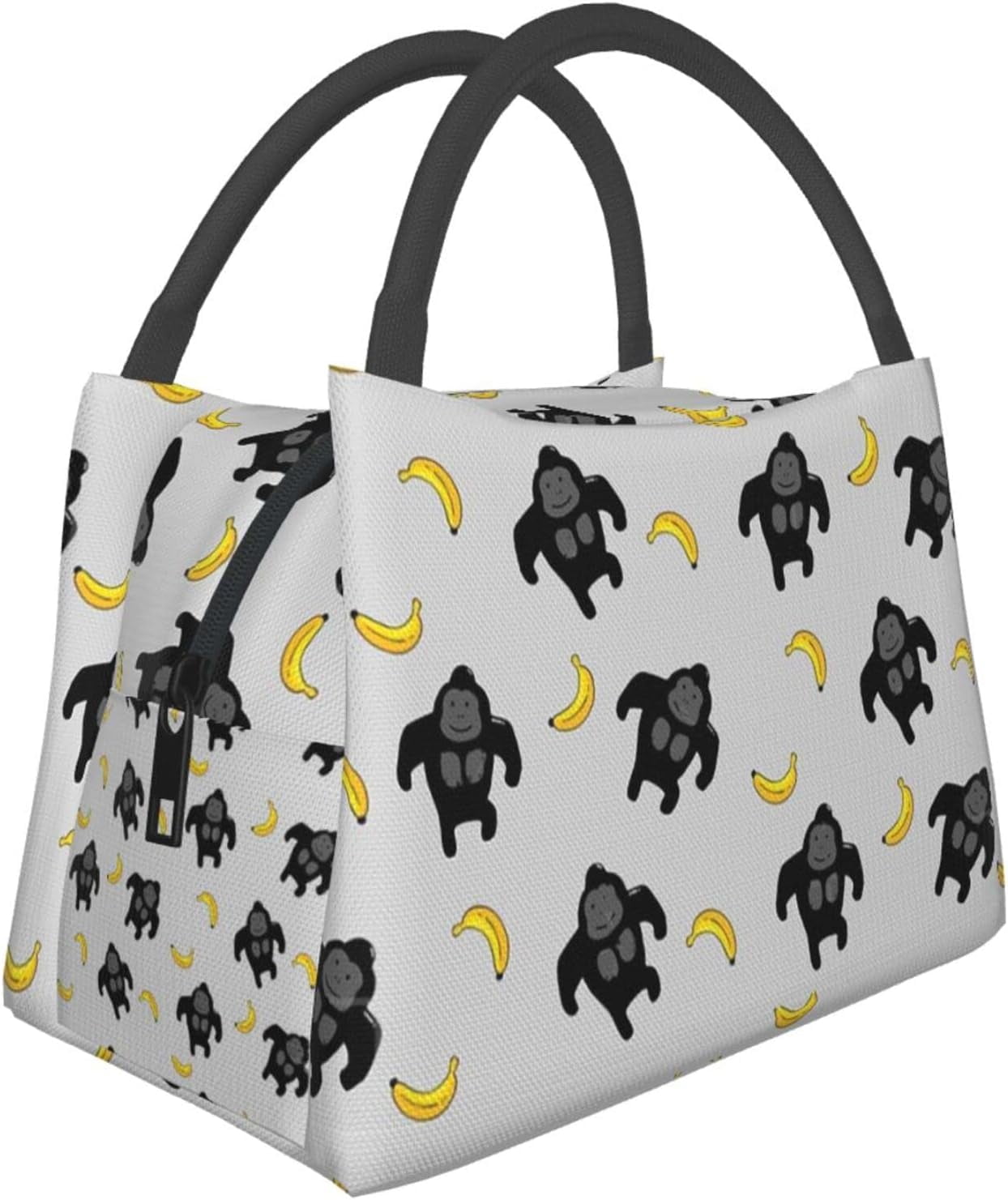Monkey Lunch Box Animal Bag Picnic Bags Animal Tote Insulated Portable ...