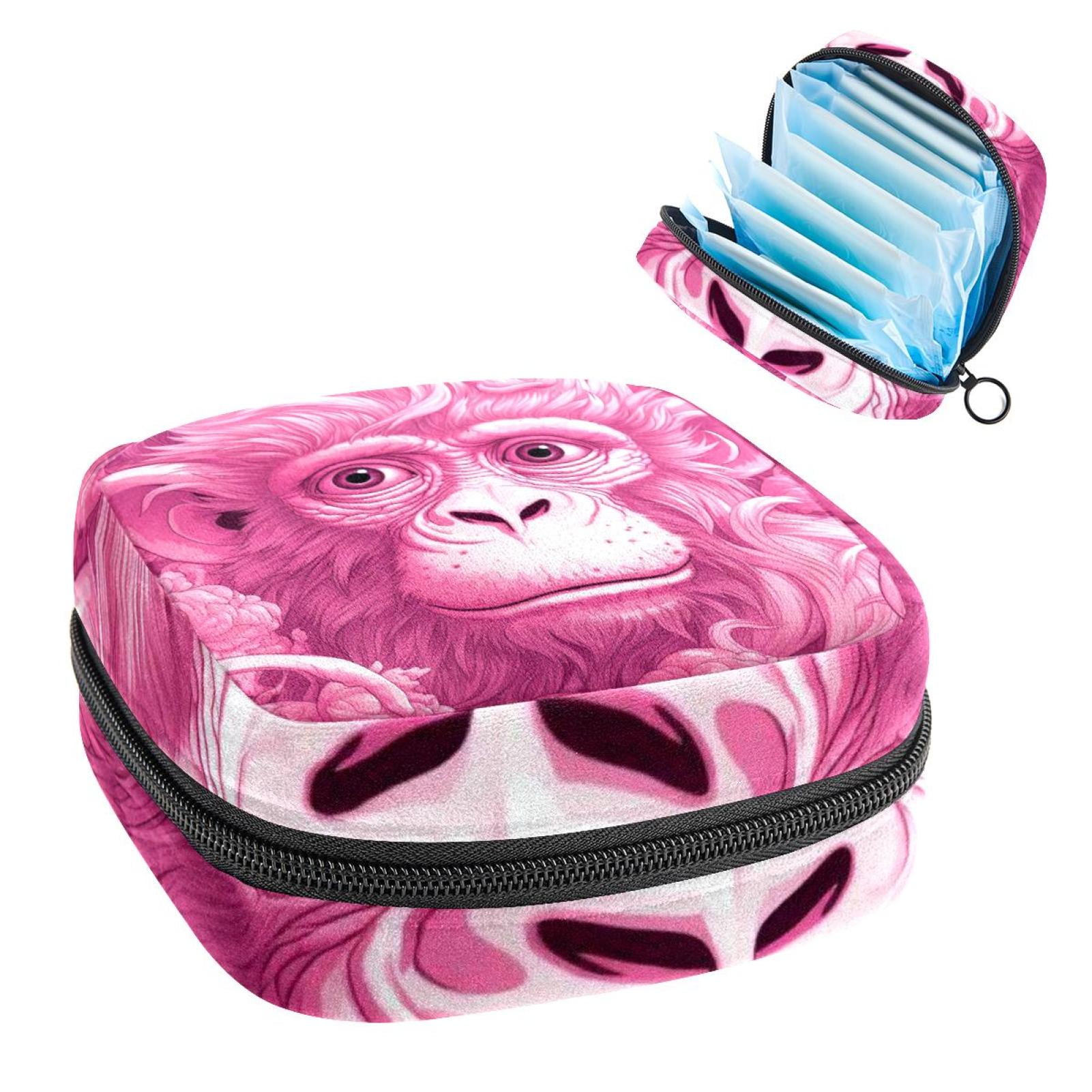 Monkey Period Purse Storage Bag Small Tie Pouch Small Zipper Pouch 4 ...