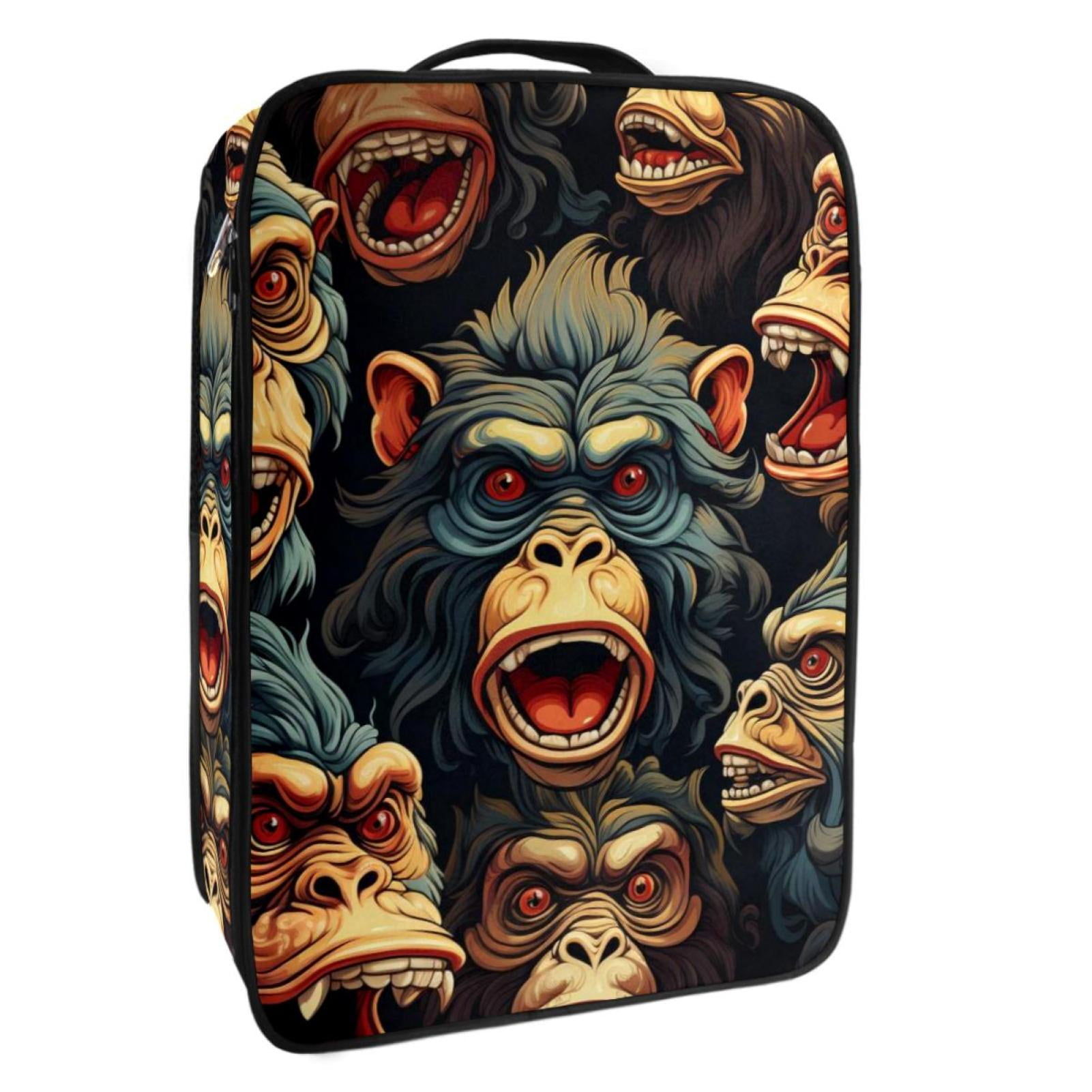Monkey Polyester Shoe Box Organizer Storage Container - 23x31cm/9x12in ...