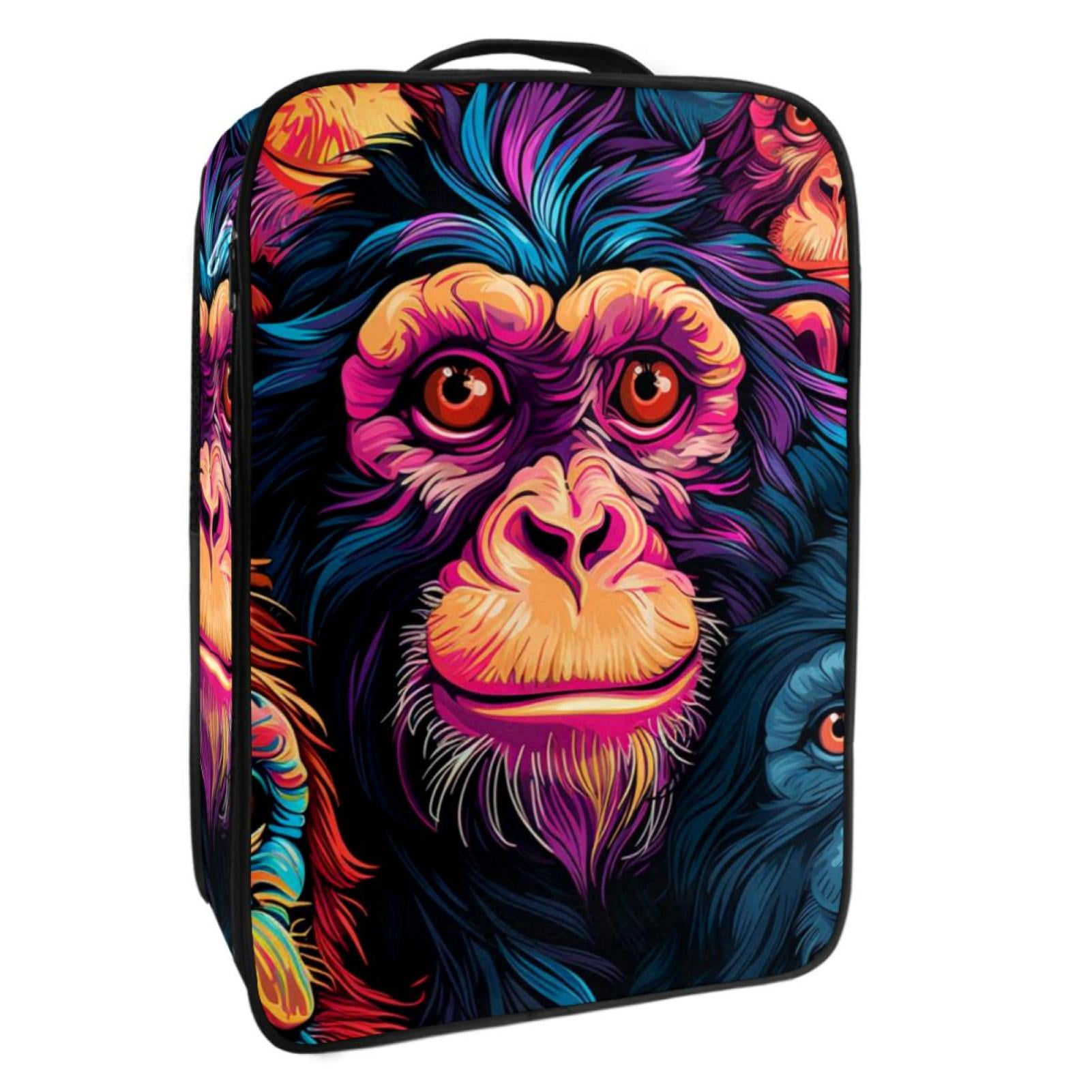 Monkey Polyester Shoe Boxes Organizer Storage Container Closet under ...