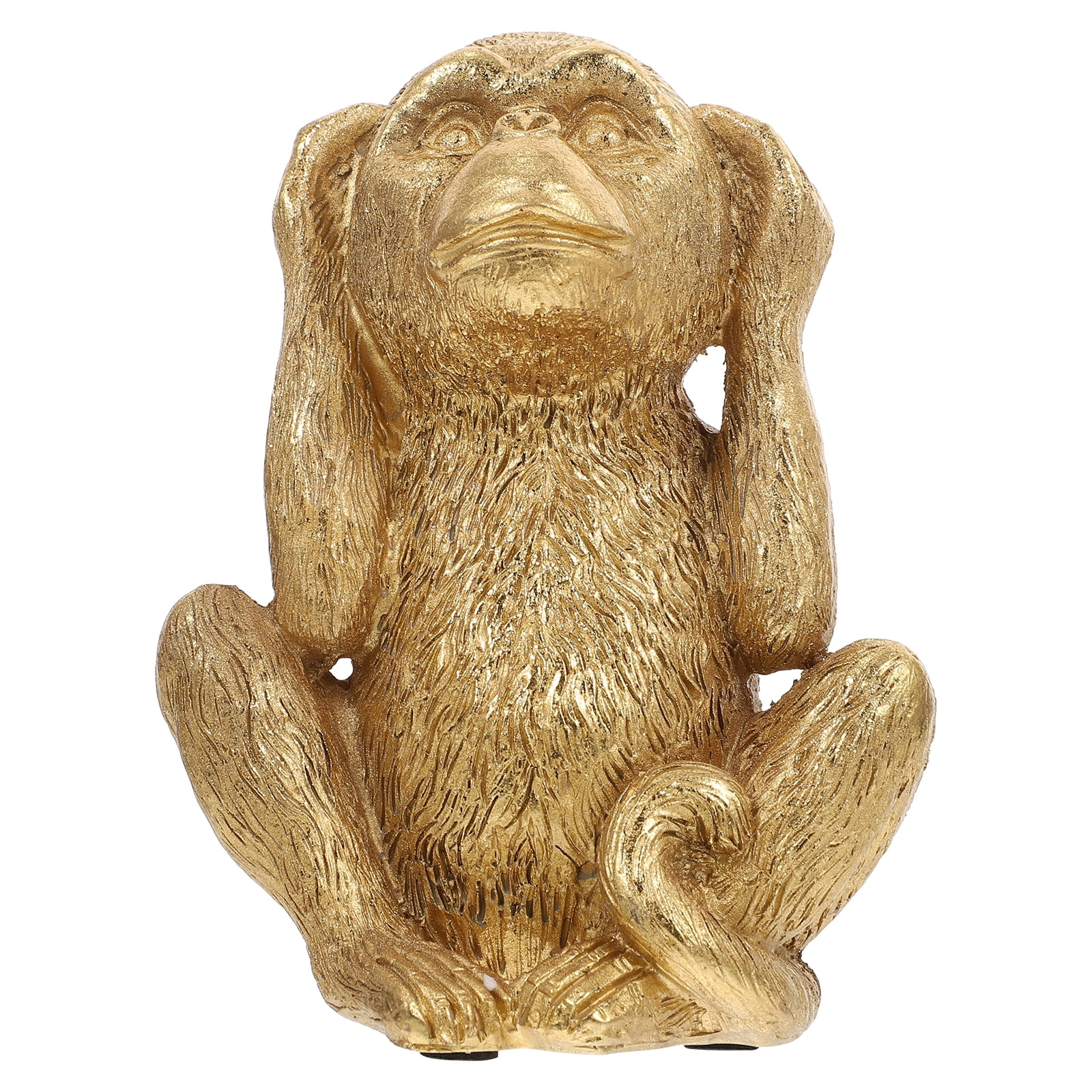 Monkey Sculpture Statues Indoor Outdoor Resin Figurine Housewarming ...