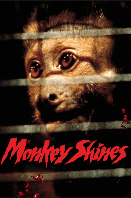 Monkey Shines 1988 Poster 24x36 - Horror Thriller, George A. Romero ...