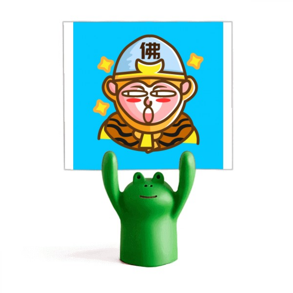 Monkey Sian Mythology Memo Holder Cartoon Animal Frog Stand Decoration ...