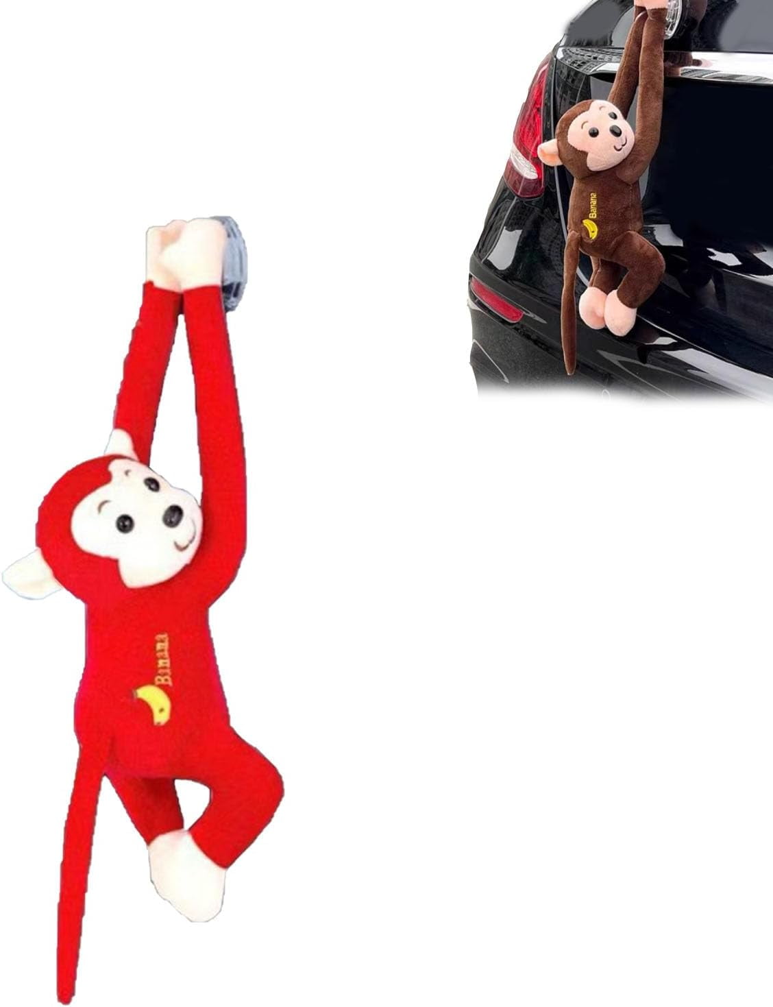 Monkey Squad, Tailwind Monkey for Cars, Hanging Monkey Stuffed Animal ...