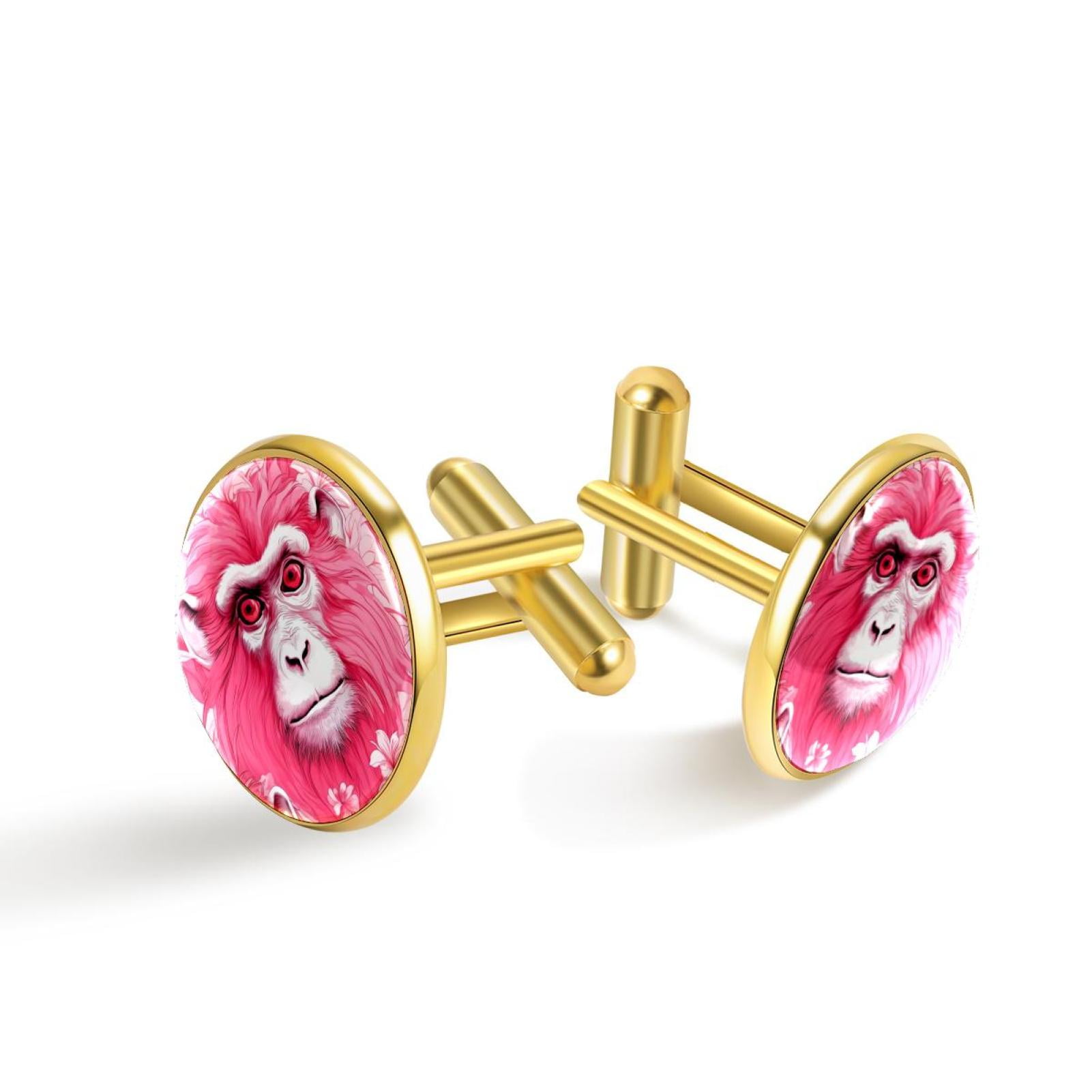 Monkey Stainless Steel Cuff Links for Men, Versatile and Stylish ...