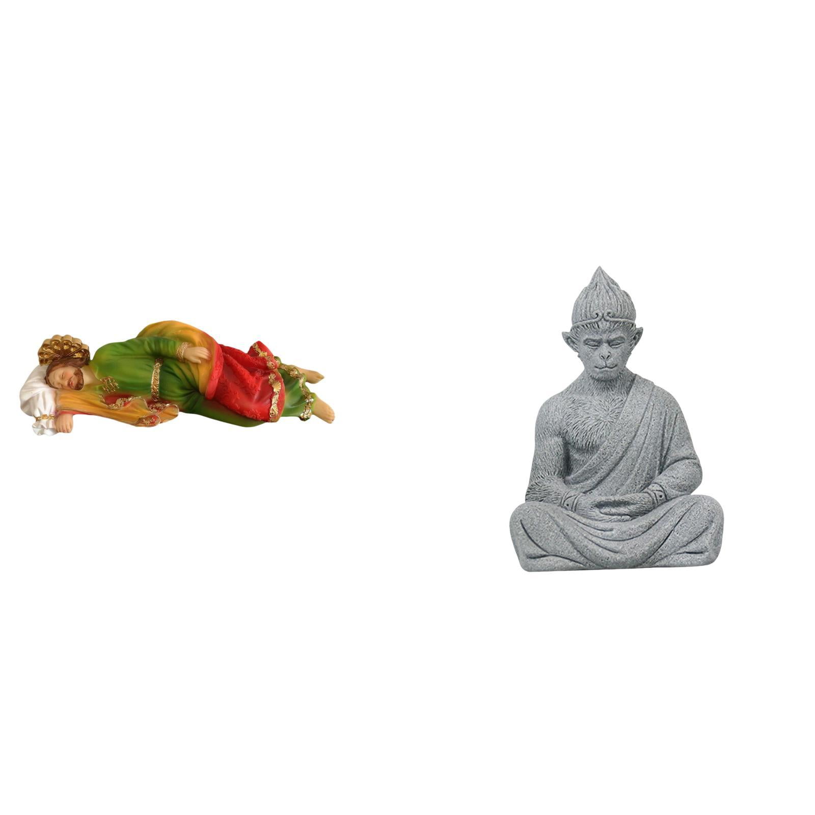 Monkey Statue Joseph Buddha Sculpture Sandstone Texture for Religious ...