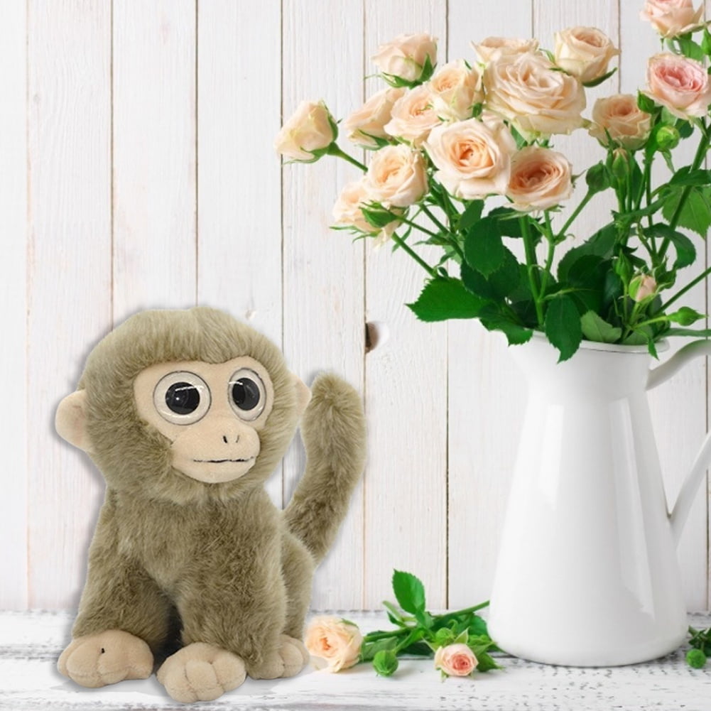 Monkey Stuffed Animals Large Monkey Plush Toy Soft Stuffed Monkey Plush ...