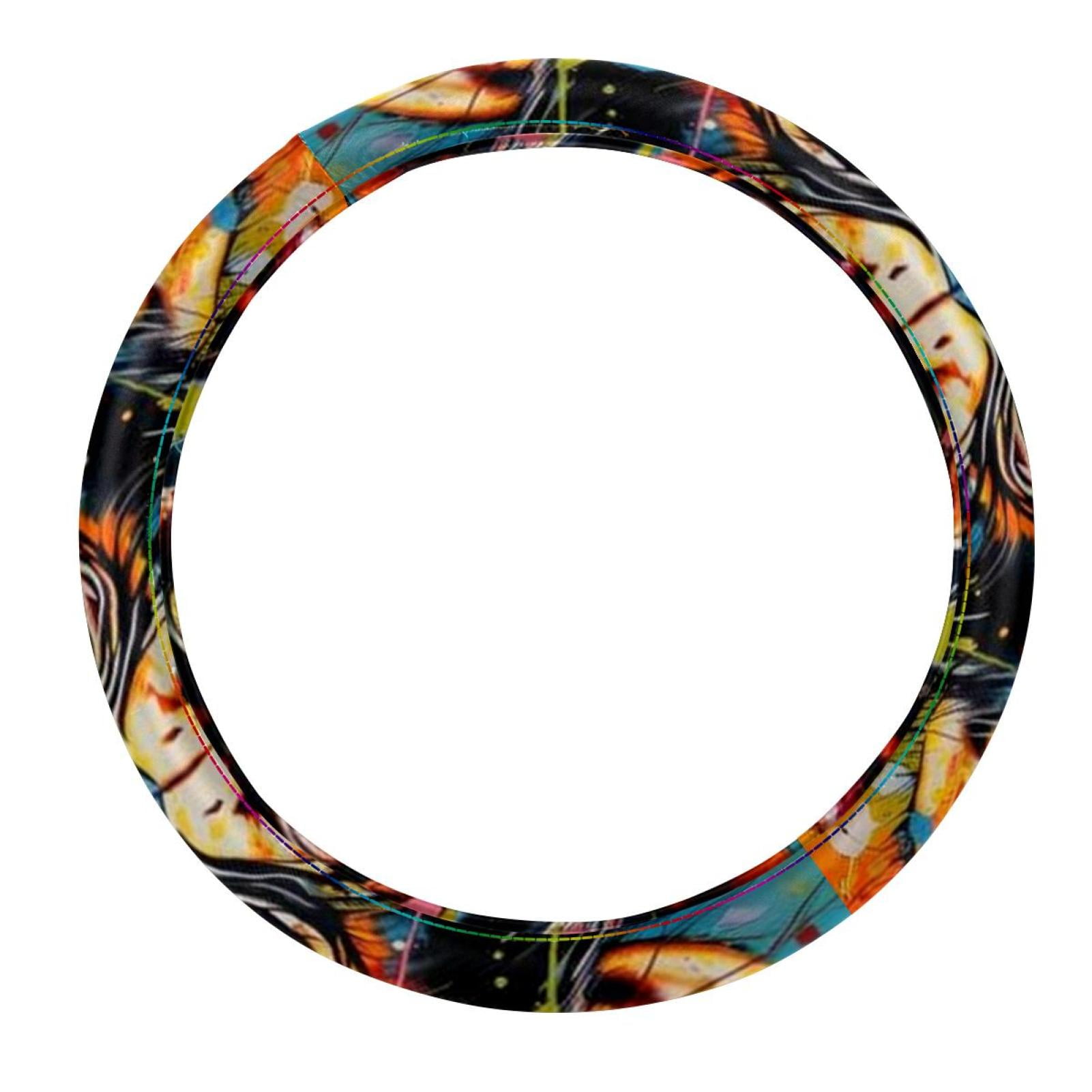 Monkey Stylish PVC Leather Car Wheel Steering Wheel Cover - Walmart.com