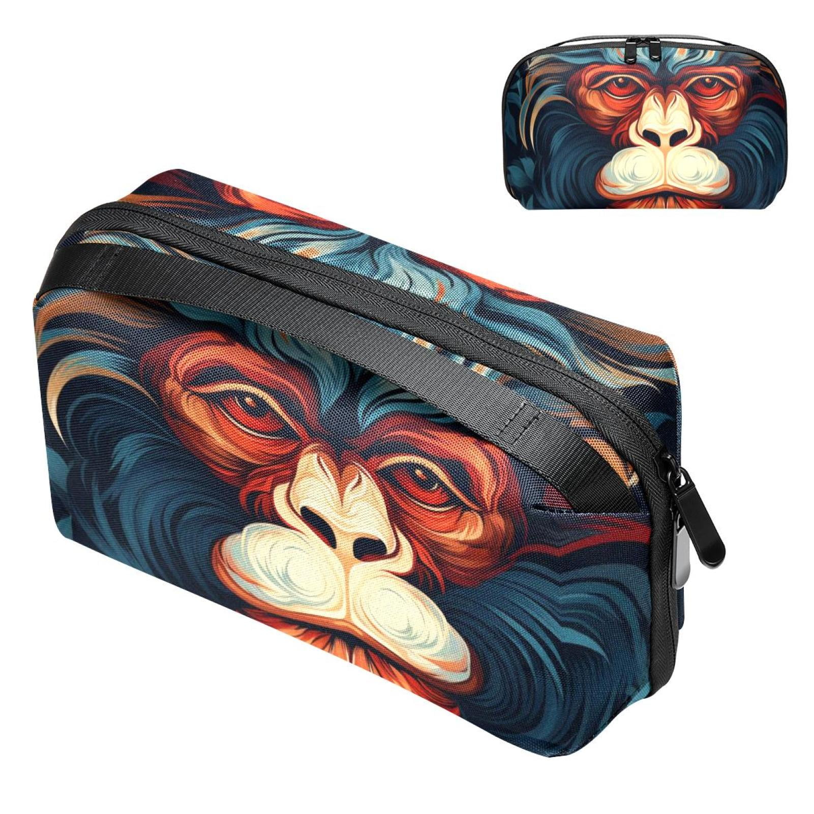 Monkey Travel Electronic Organizer Case with Oxford Waterproof Material ...