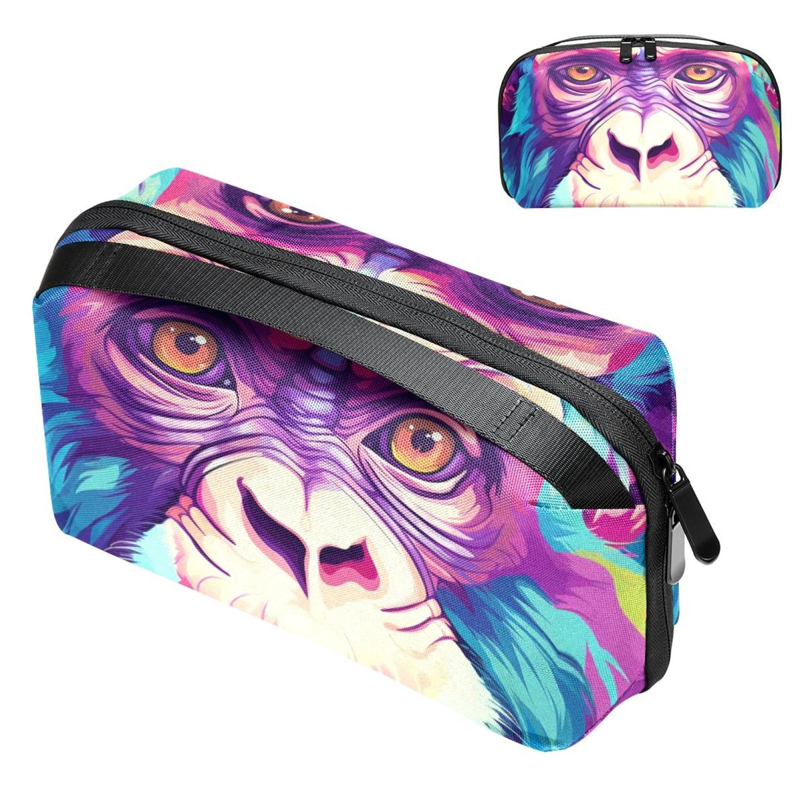 Monkey Travel Electronic Organizer Case with Oxford Waterproof Material ...