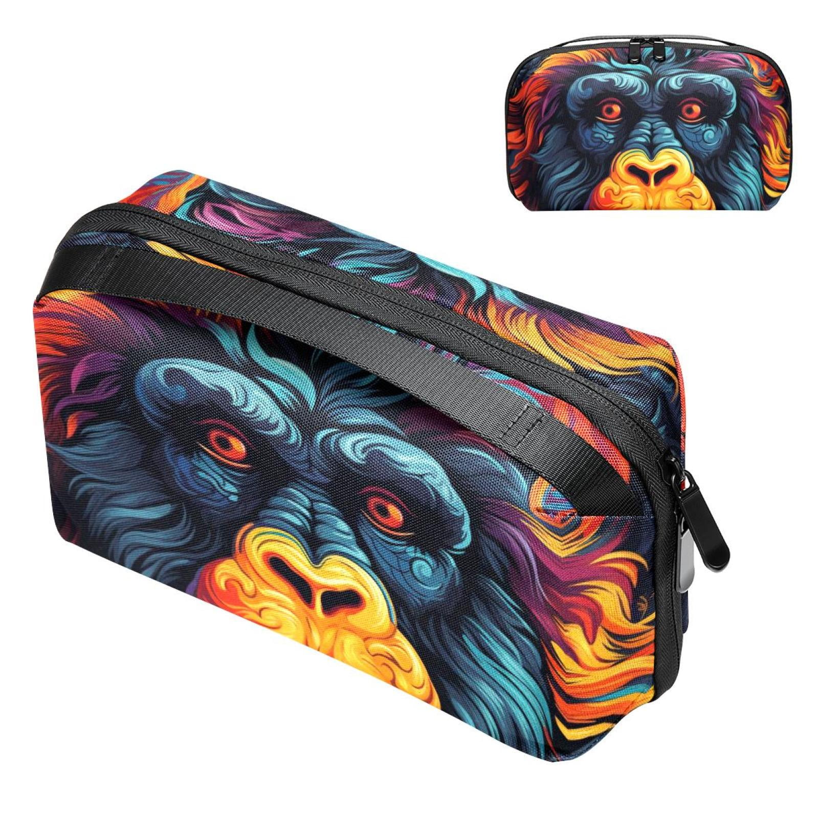 Monkey Waterproof Oxford Cloth Charger Pouch Storage Box PC Case Cable ...