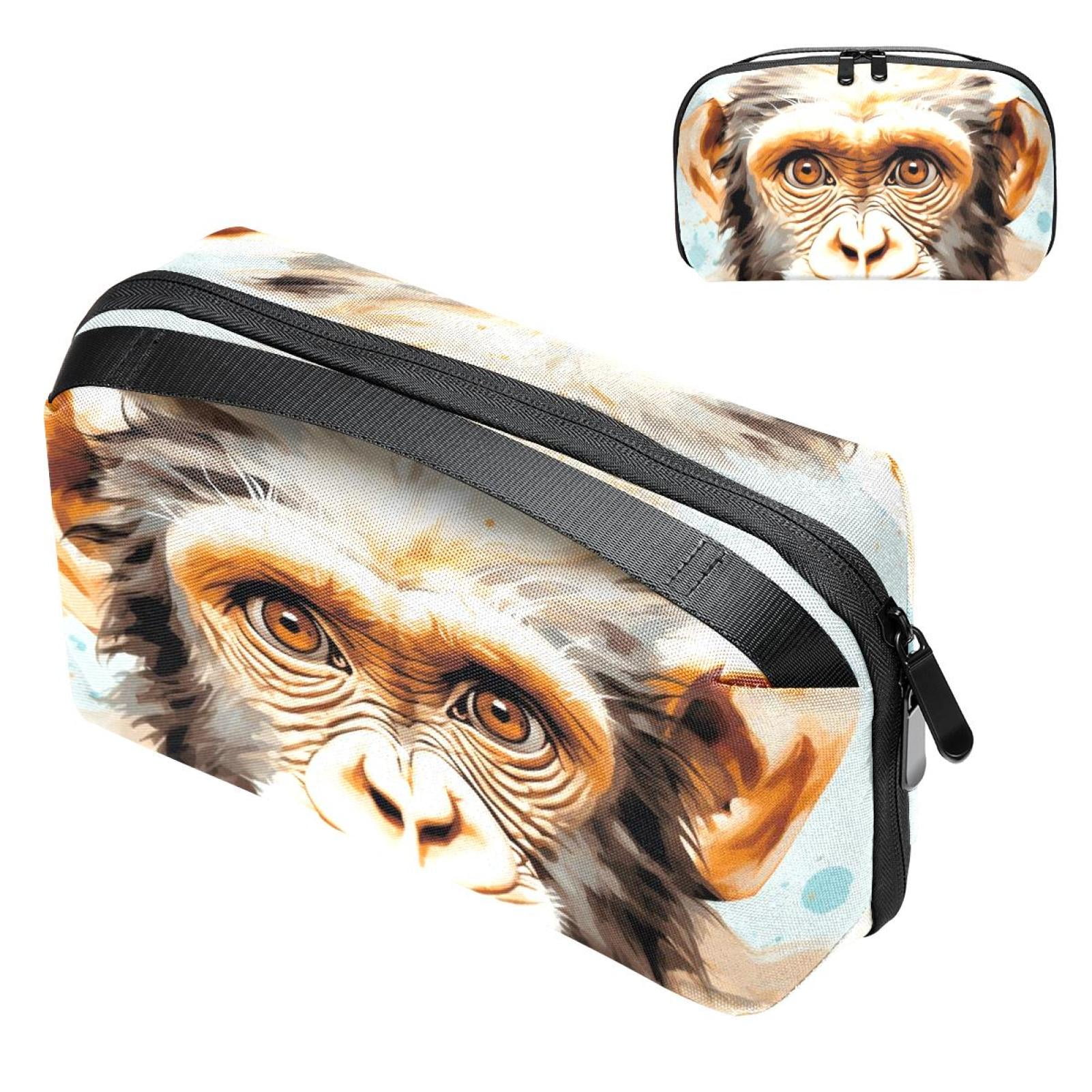 Monkey Waterproof Oxford Fabric USB Case with Storage Pouch, Charger ...