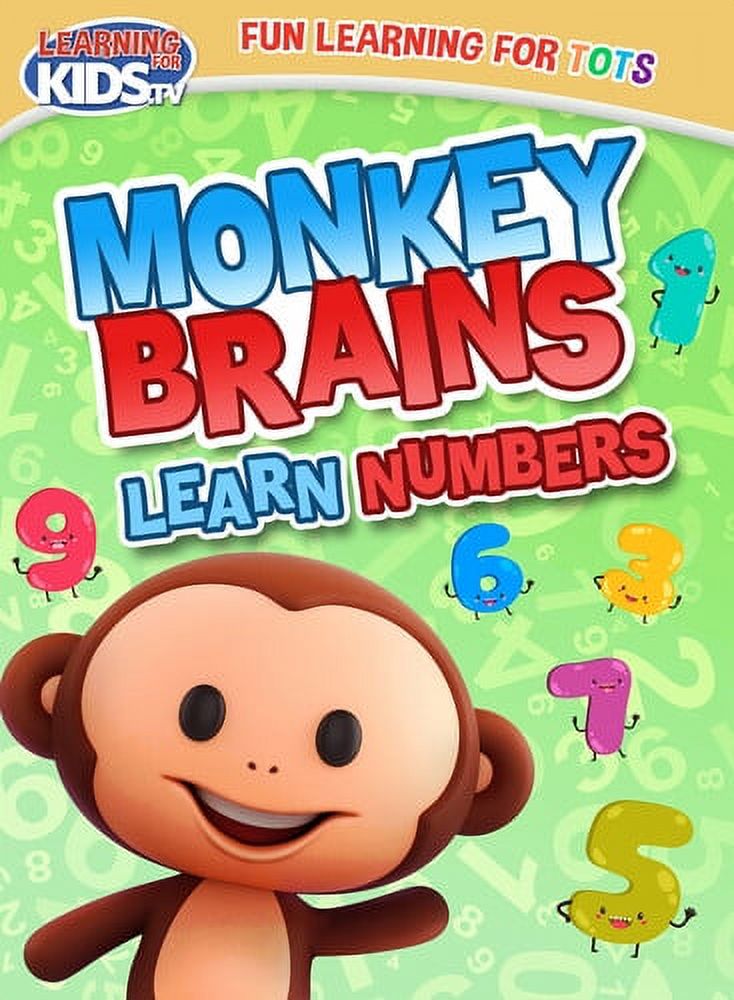 MonkeyBrains: Learn To Count (DVD), Wownow, Animation - Walmart.com