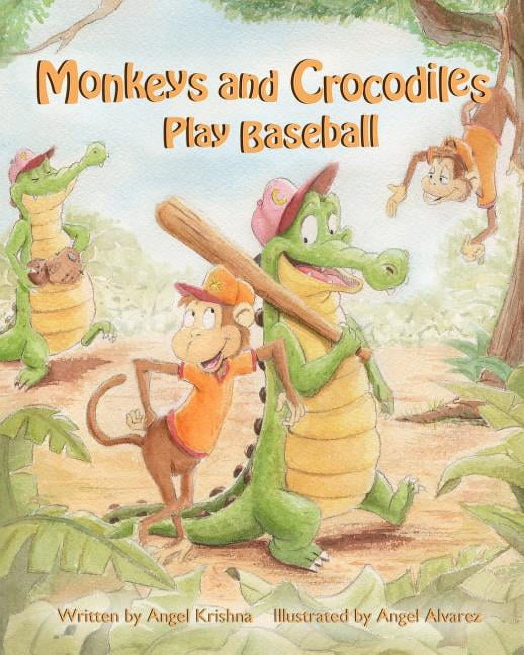 Monkeys and Crocodiles Play Baseball (Paperback) - Walmart.com
