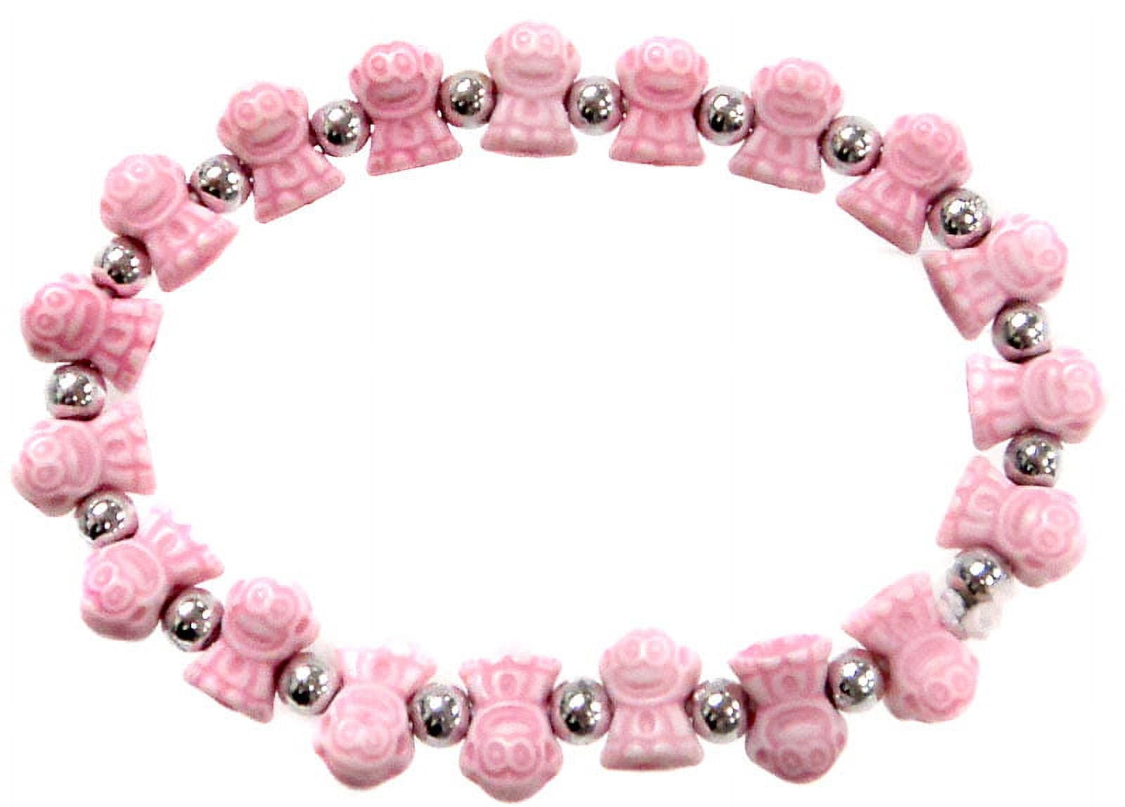 Monkeyz Pink Monkeys Bracelet - Walmart.com