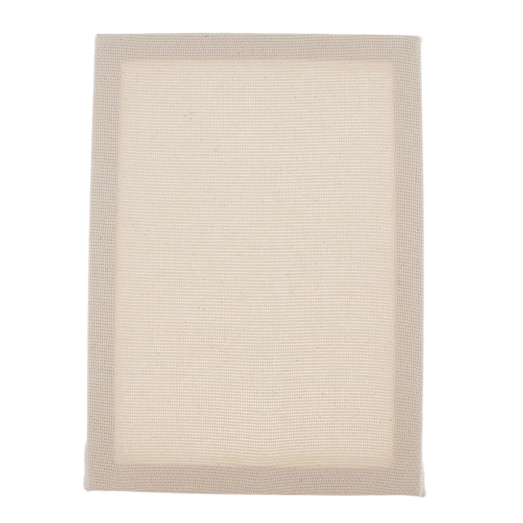 Monks Cloth with Wooden for DIY Embroidery work Fabric Sewing Punch ...