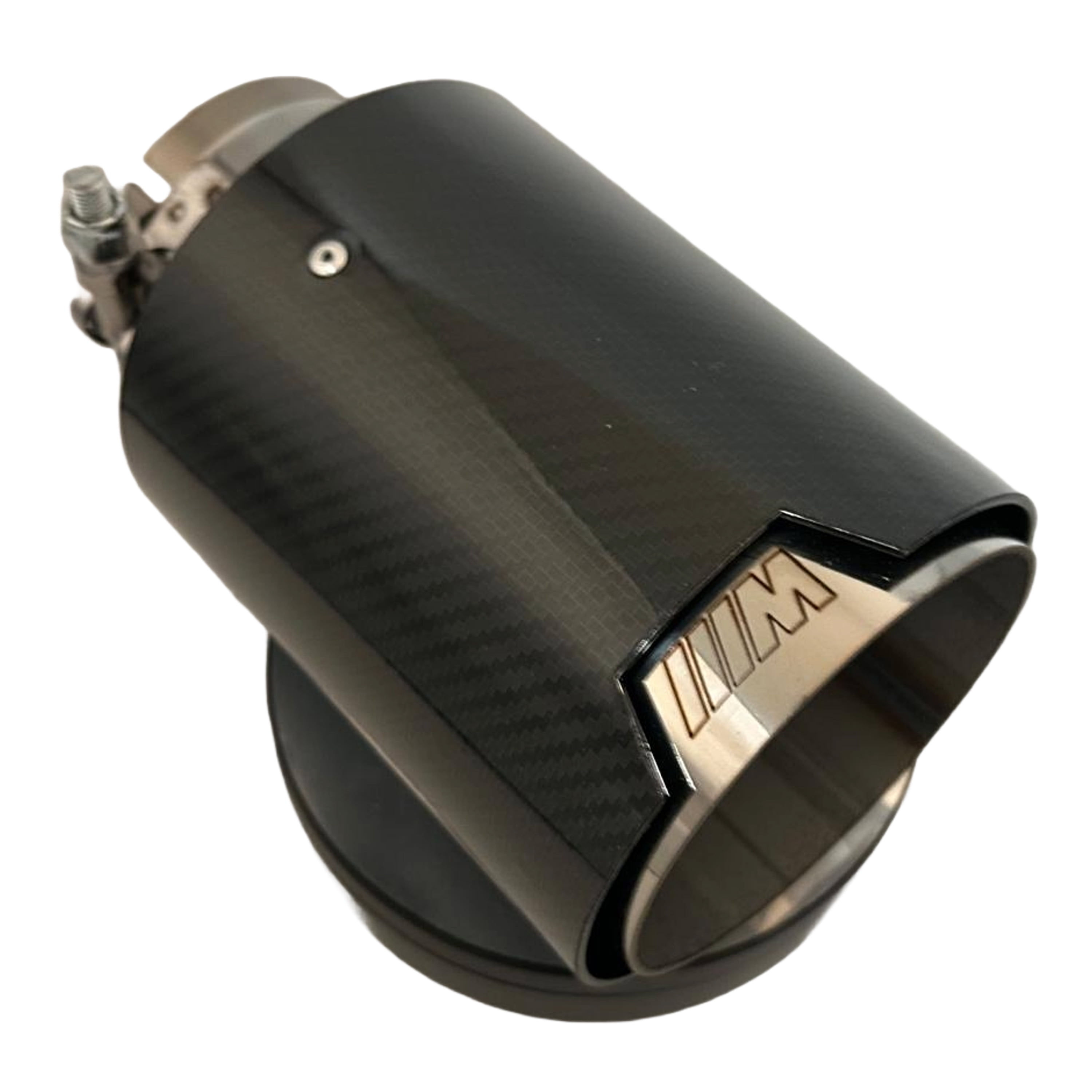 Monlion Carbon Fiber Car Exhaust Tip with Clamp, Fits M3/M4/M5, 304 ...