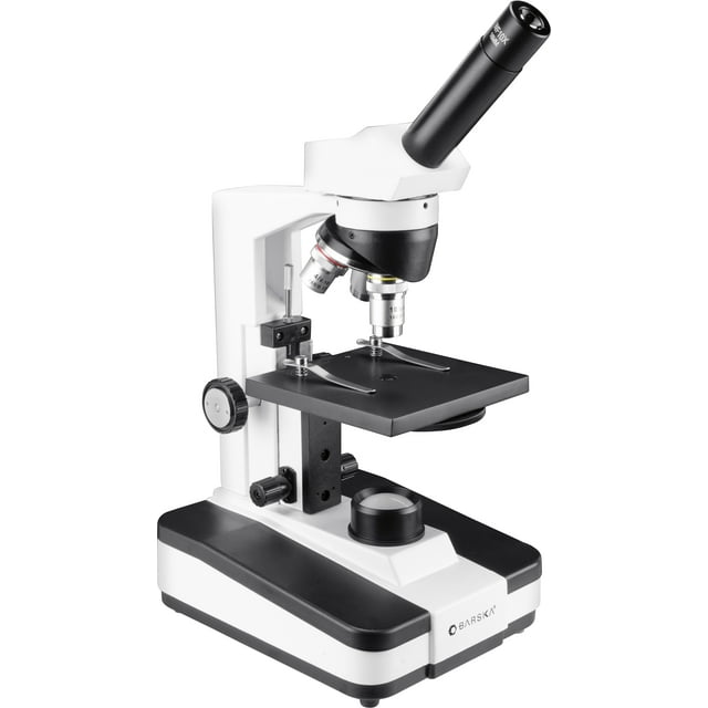 Mono Compound Microscope W/LT 40X , 100X, 400X - Walmart.com