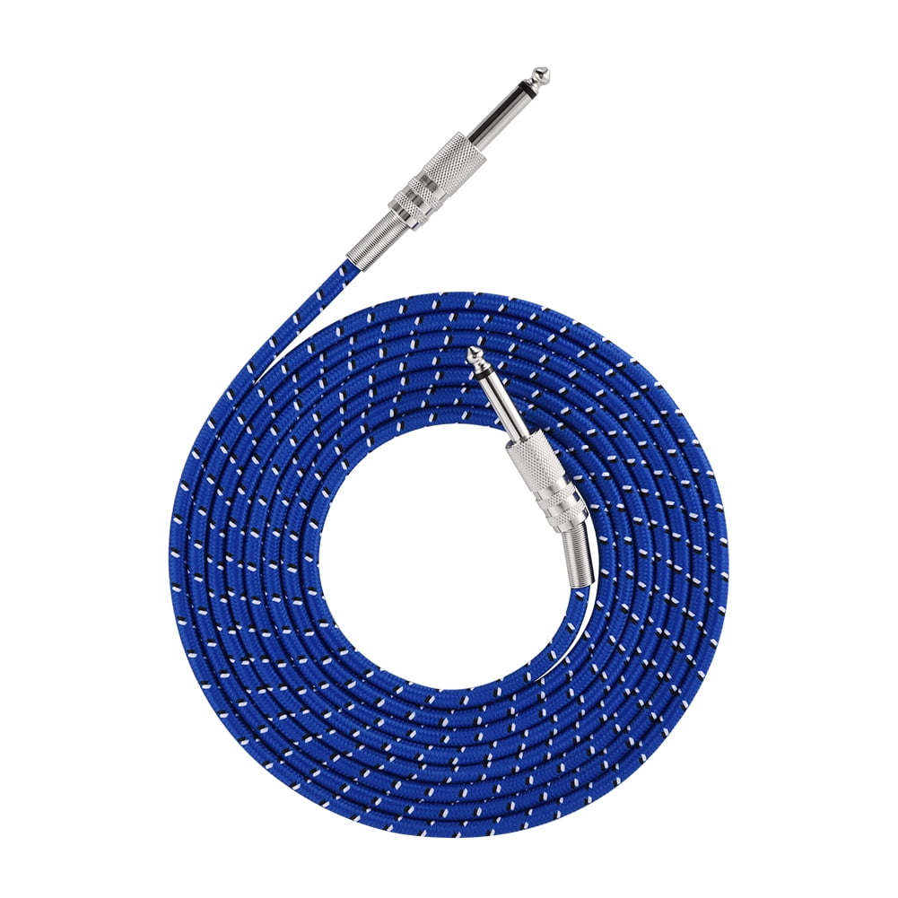 Mono Guitar Cable Male to Male Wire Cord 6.35mm Straight Plug for ...