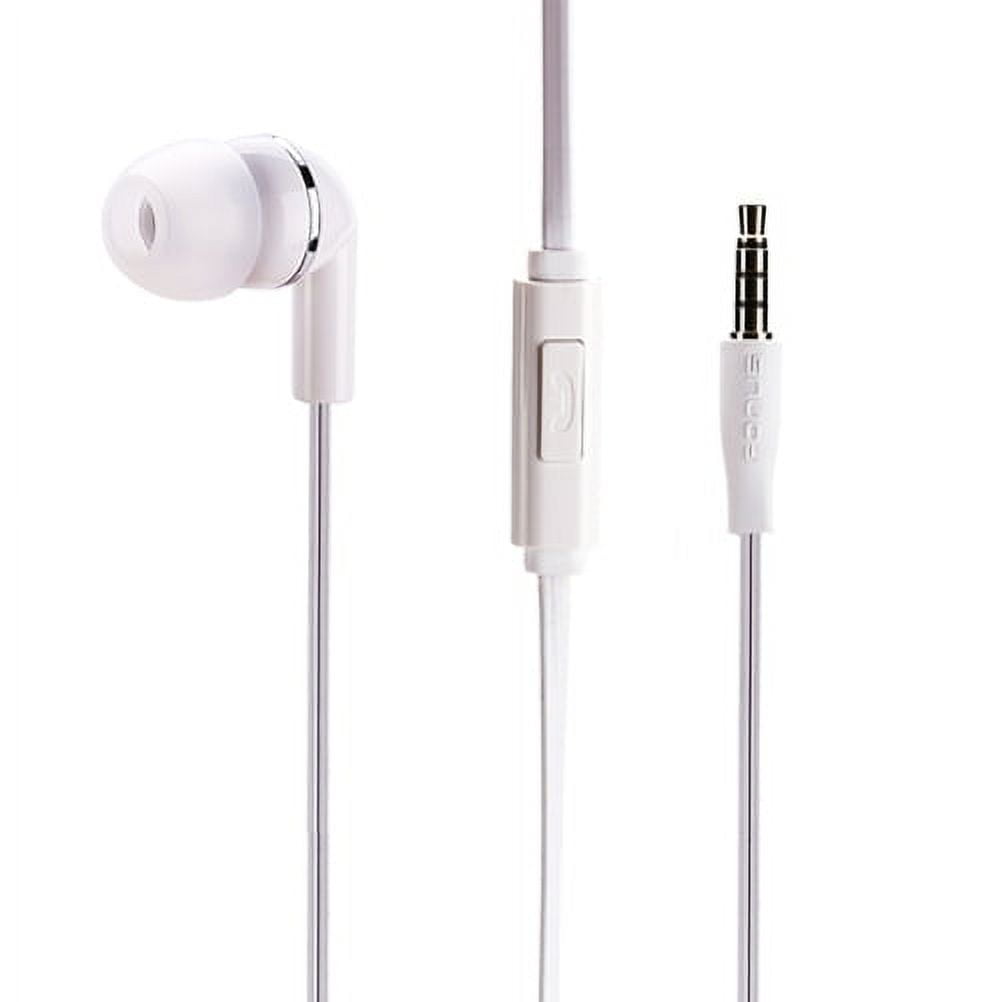 Mono Headset for TCL 30 Z/30 T - Earphone w Mic Wired Earbud 3.5mm ...