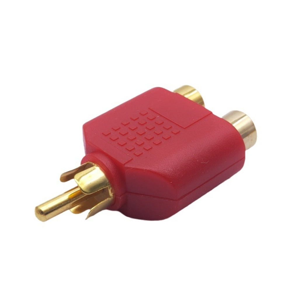 Mono Male to 2 Female Y Splitter Plug Adapter Head for Versatiled ...