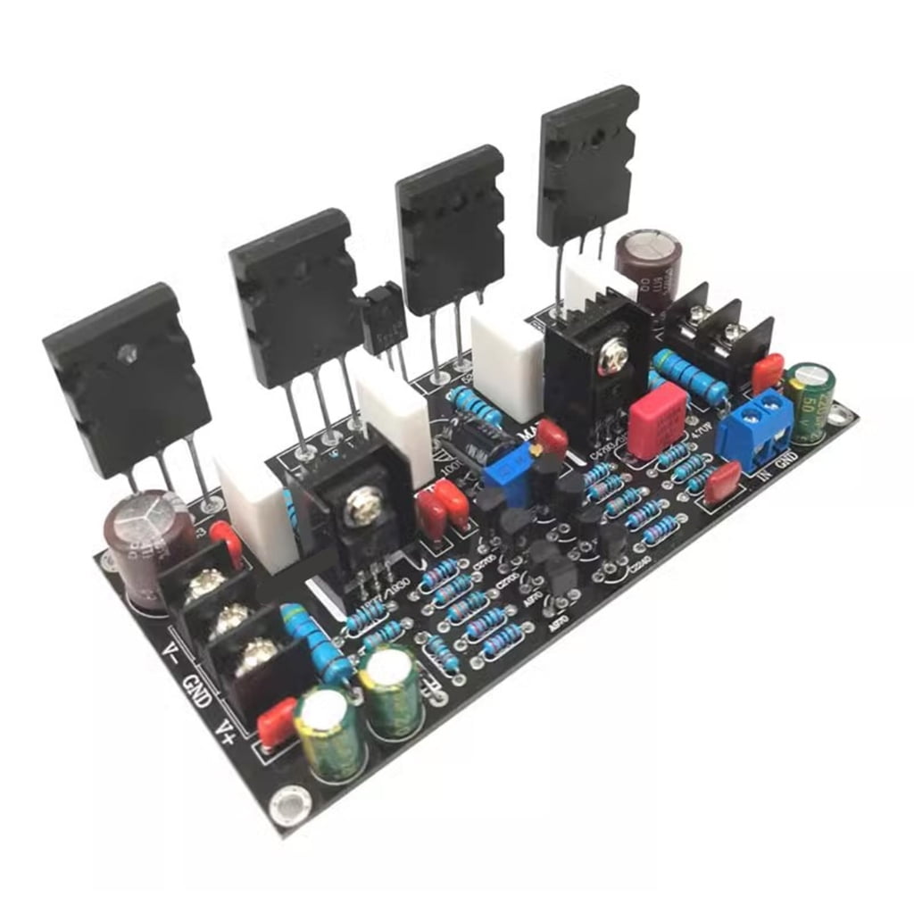 Mono Sound Amplifier Finished Board 1943+5200 Mono Power Amplifier ...