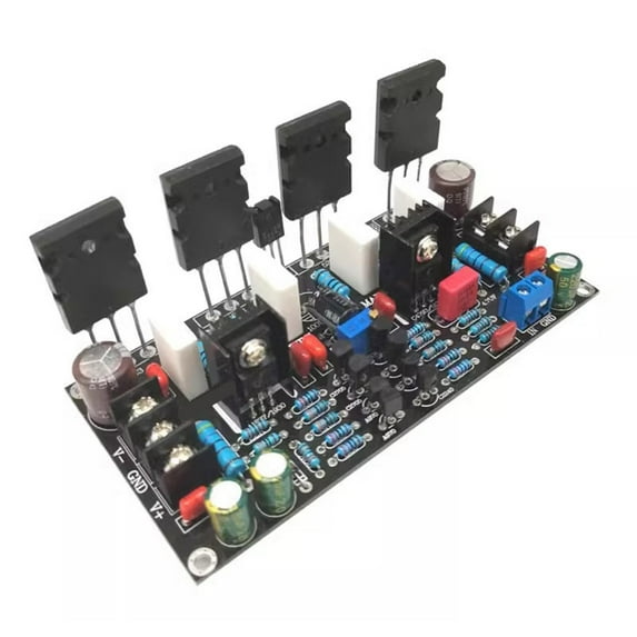 Mono Sound Amplifier Finished Board 1943+5200 Mono Power Amplifier ...