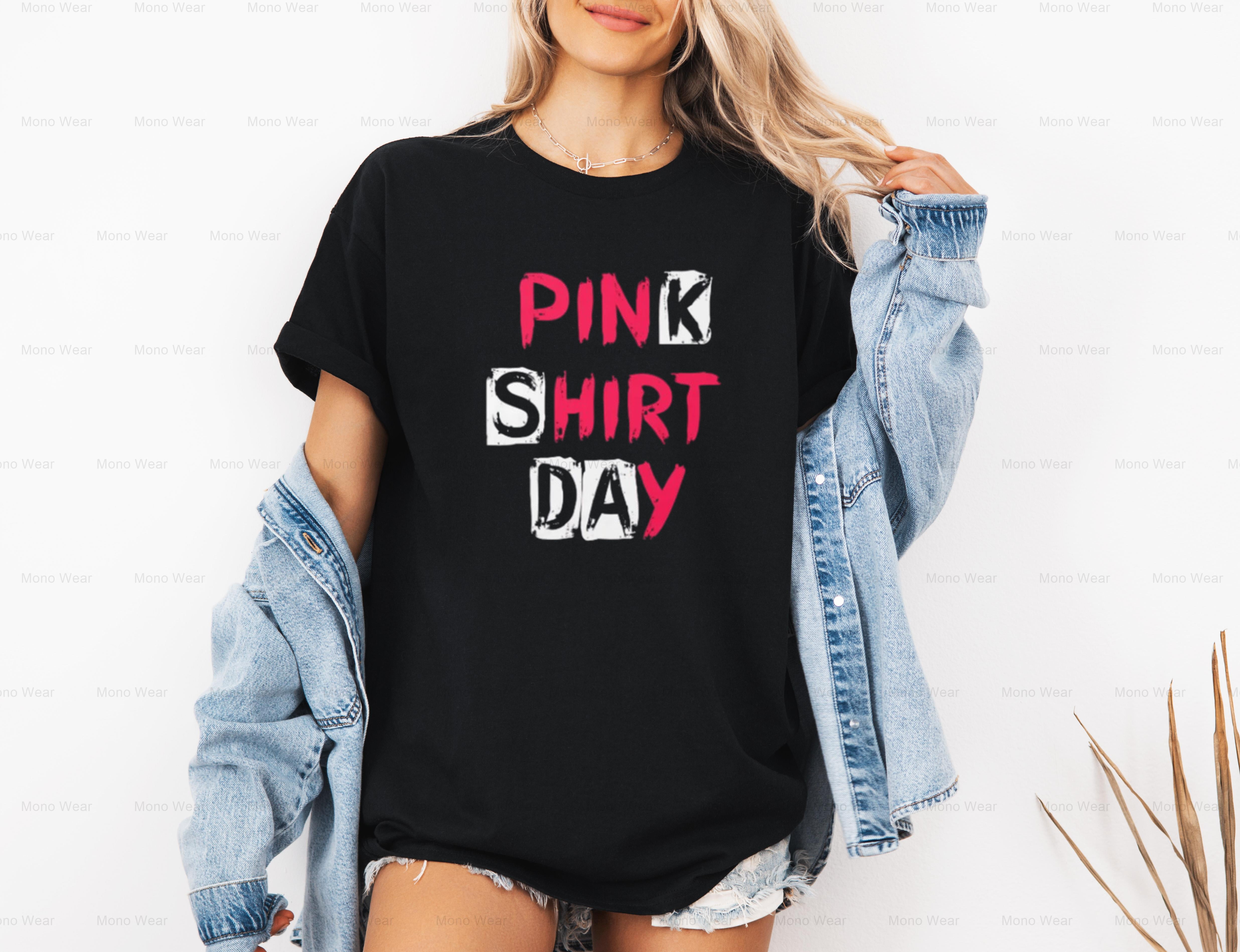 Mono Wear Pink Shirt Day 2025 T-Shirt for Anti-Bullying Awareness and ...