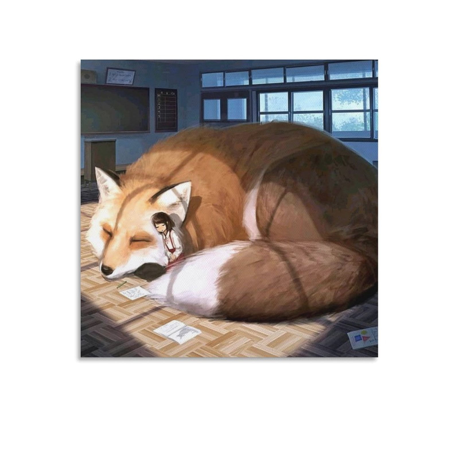 MonoKubo Illustrator Drawing Artist Japanese Art Canvas Wall Art Prints ...