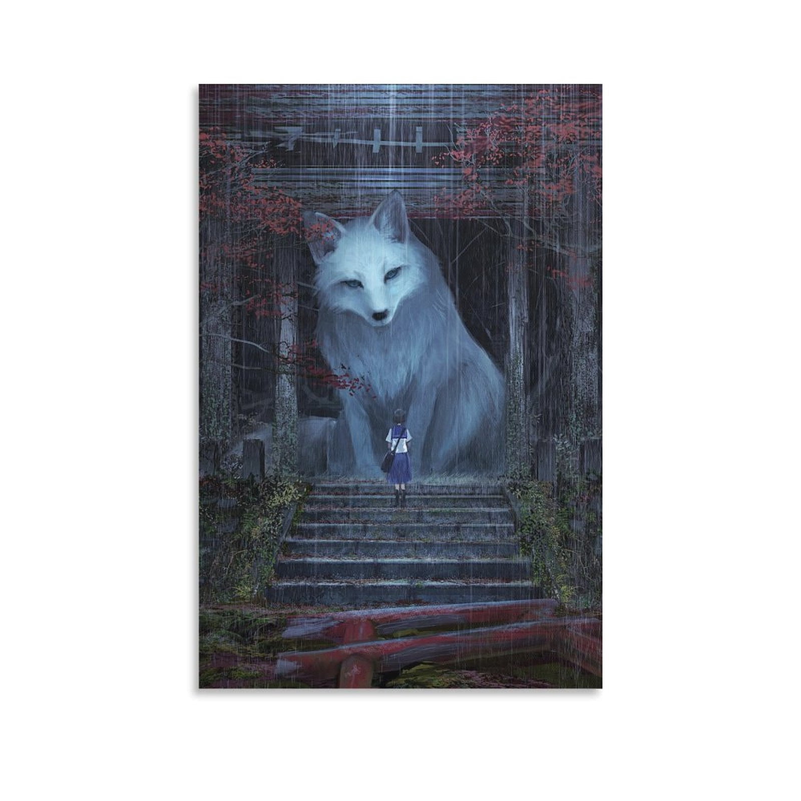 MonoKubo Japanese Illustrator Fantasy Digital Paintings Art Poster ...